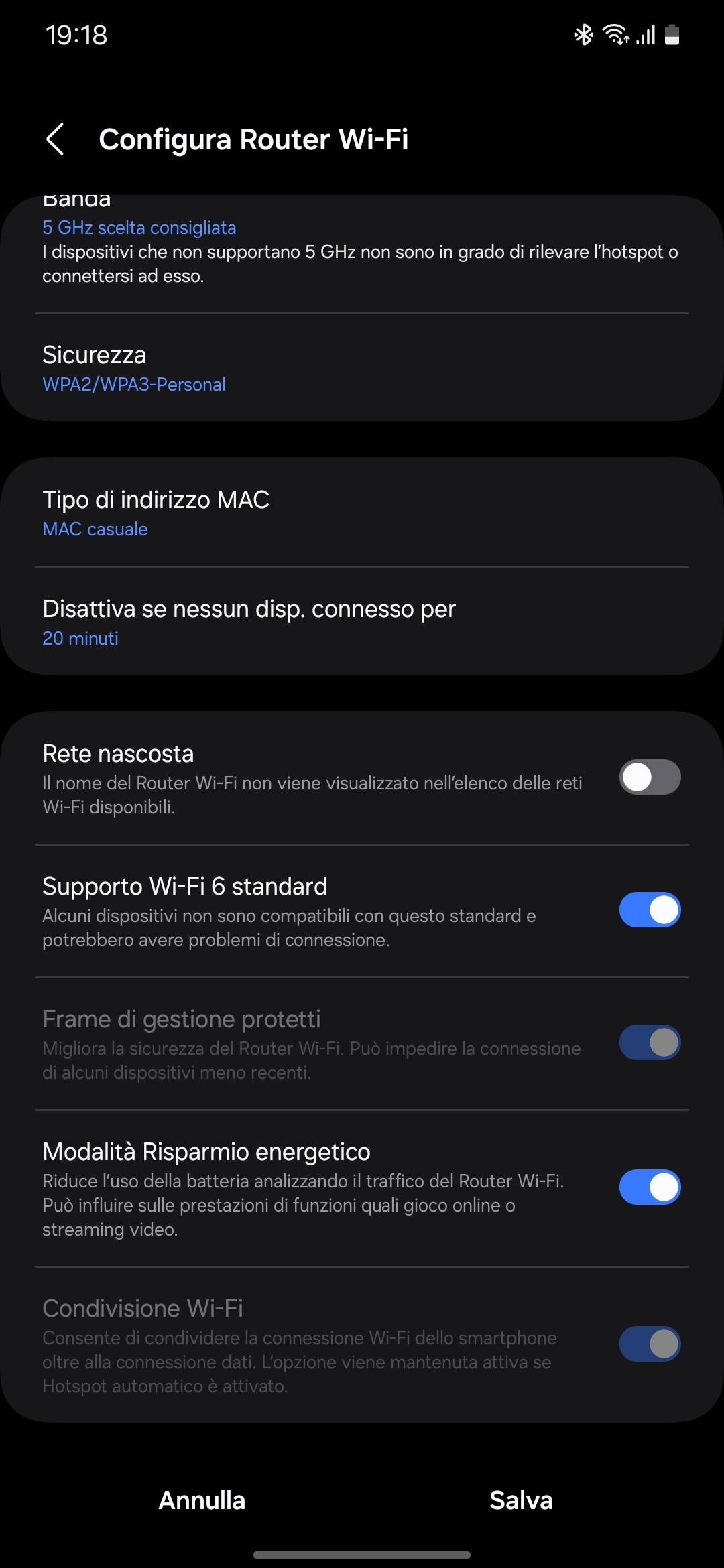 Router WiFi e Tethering - Samsung Community