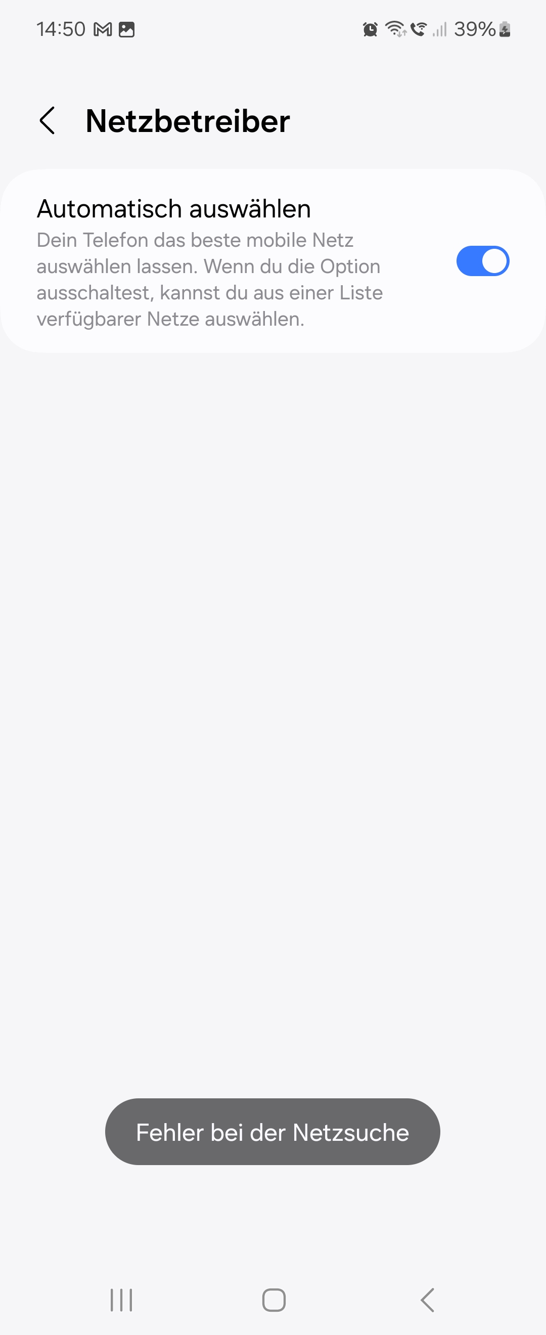 Nach Update kein Netz - Samsung Community