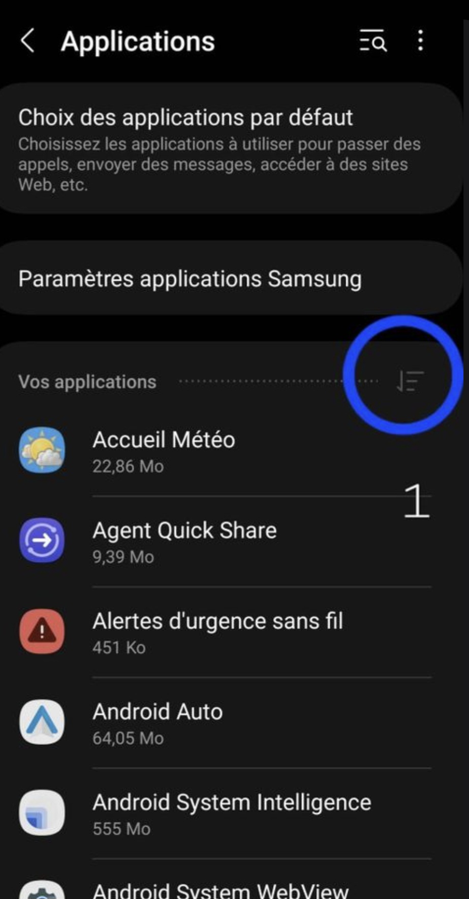 Résolu : Badge icône application - Samsung Community