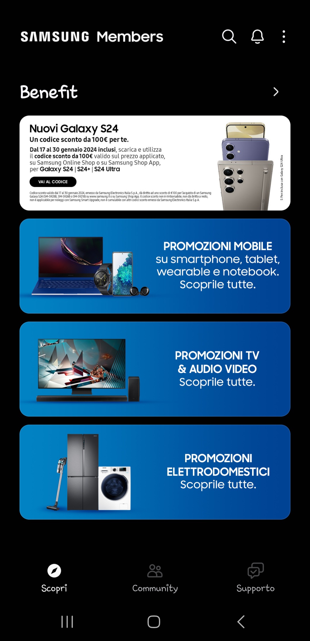 Cuffie omaggio s24 - Samsung Community