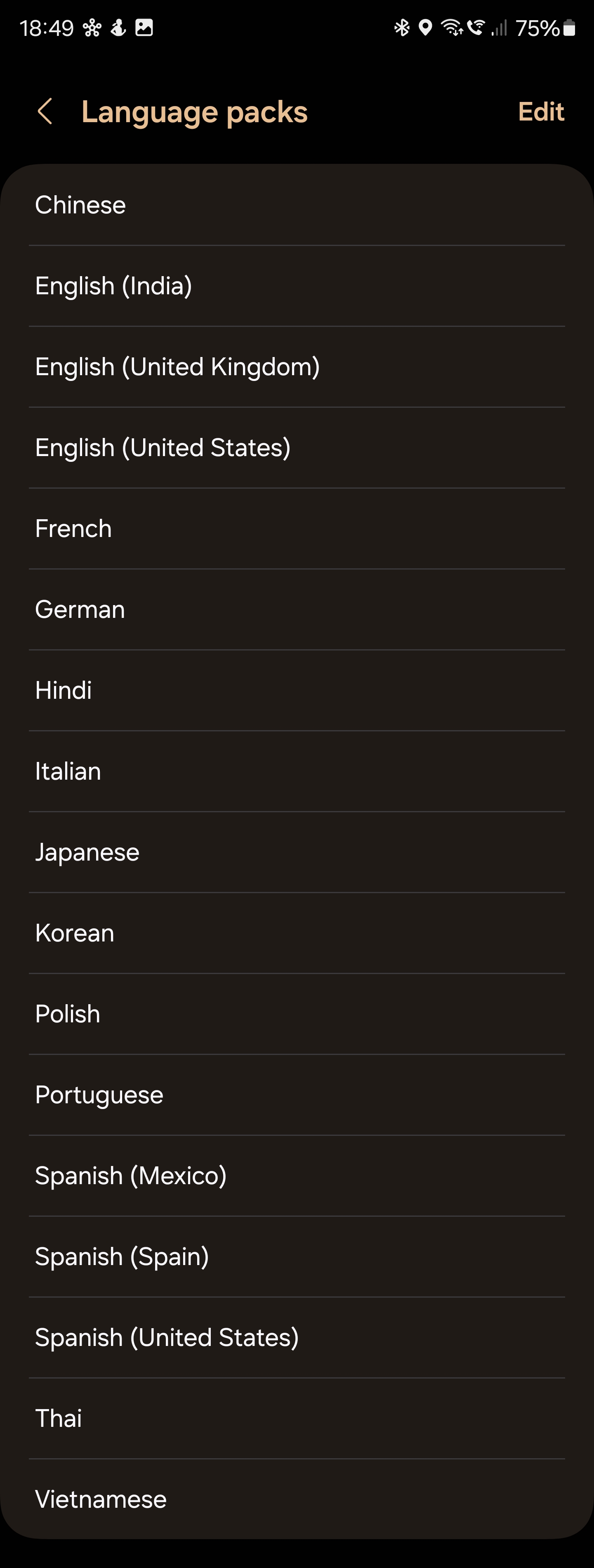 Language packs - Samsung Community