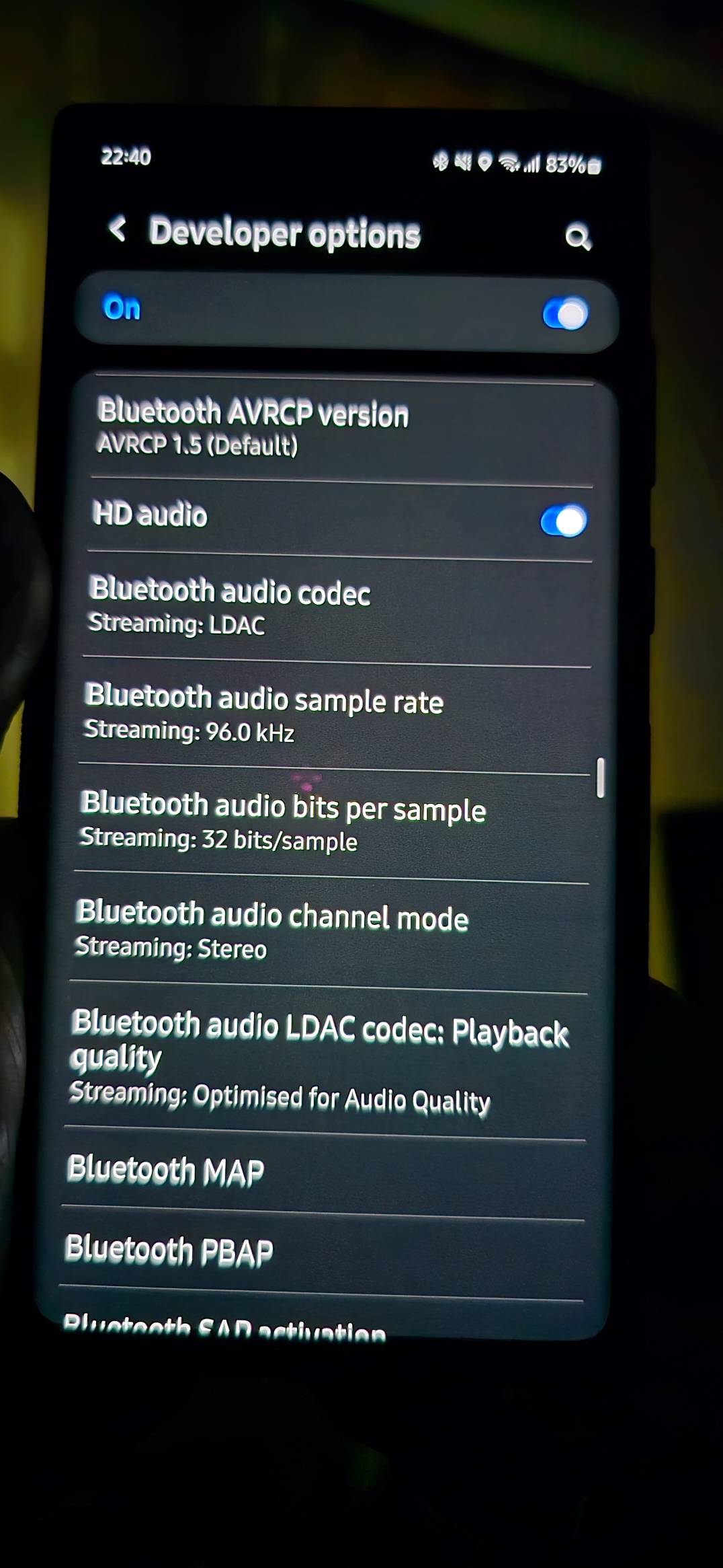 LDAC Not Working - Samsung Community