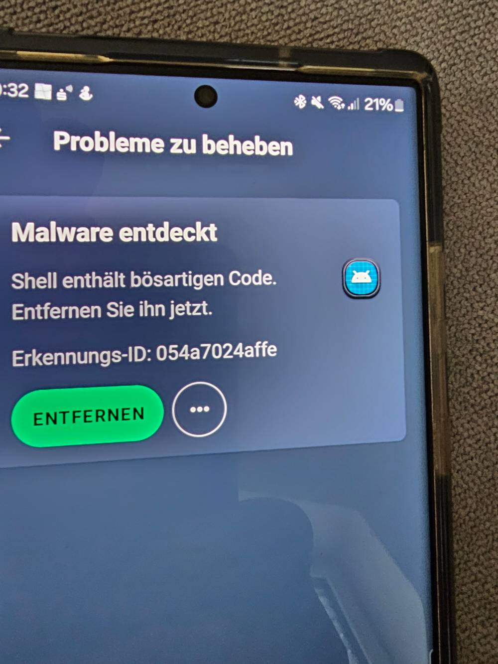 Malware entdeckt - Samsung Community