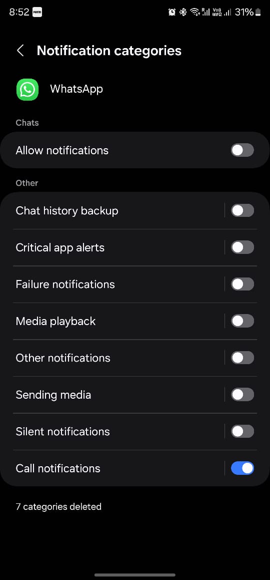 Solved: 'New Whatsapp notification received' announcement - unable to ...