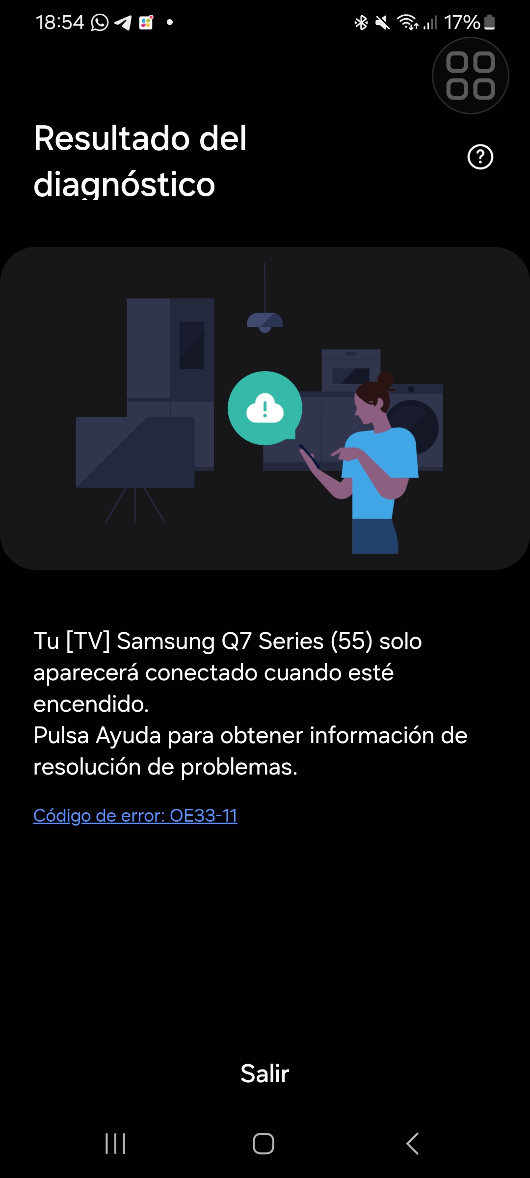 Solucionado: ERROR SMARTTHING - Samsung Community