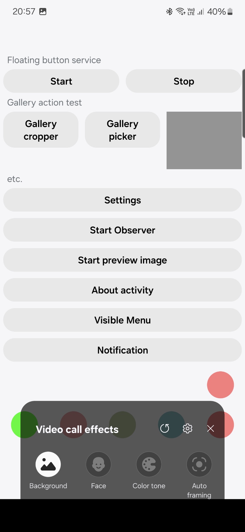 Solved: Video Call Effects not available on S24+ UI One 6.1 Android 14 ...