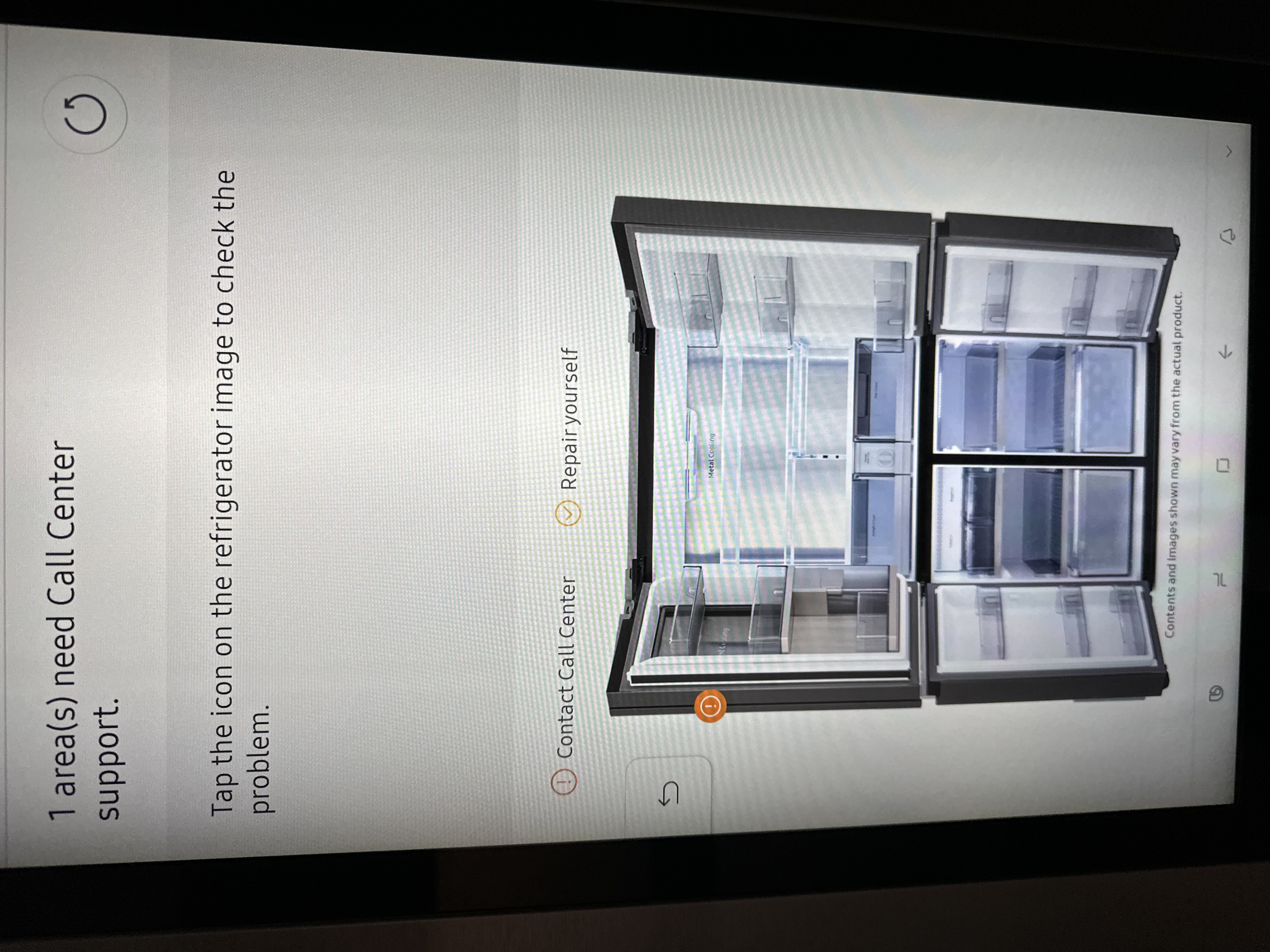 Fridge stuck on software update and now is not working - Samsung Community