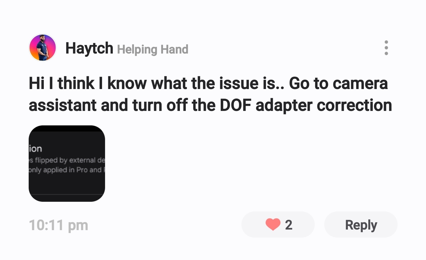 Solved: Camera assistant glitch/My Pro Camera is upside down - SoLved ...