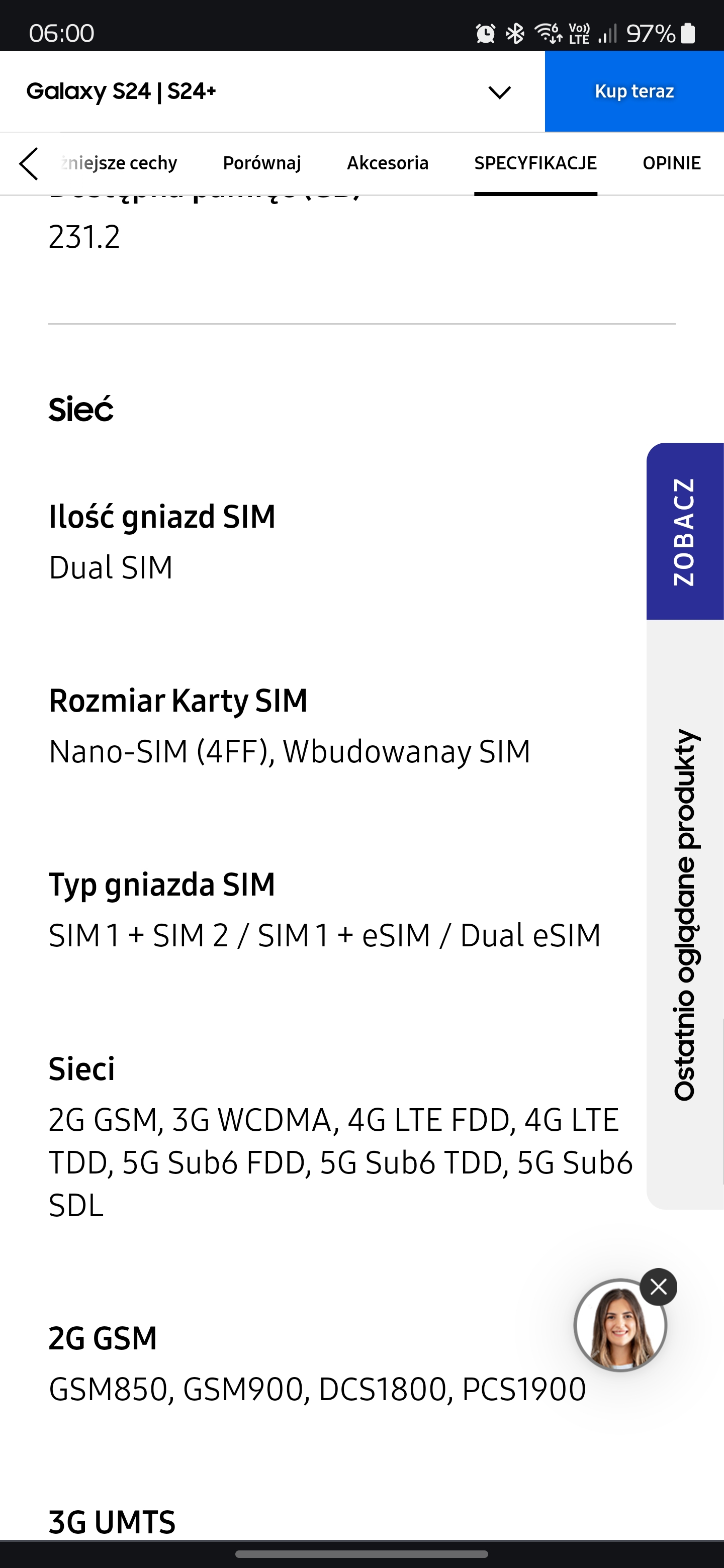 Rozwiązano: eSIM + dwie karty SIM S24 Ultra – Strona 3 - Samsung Community