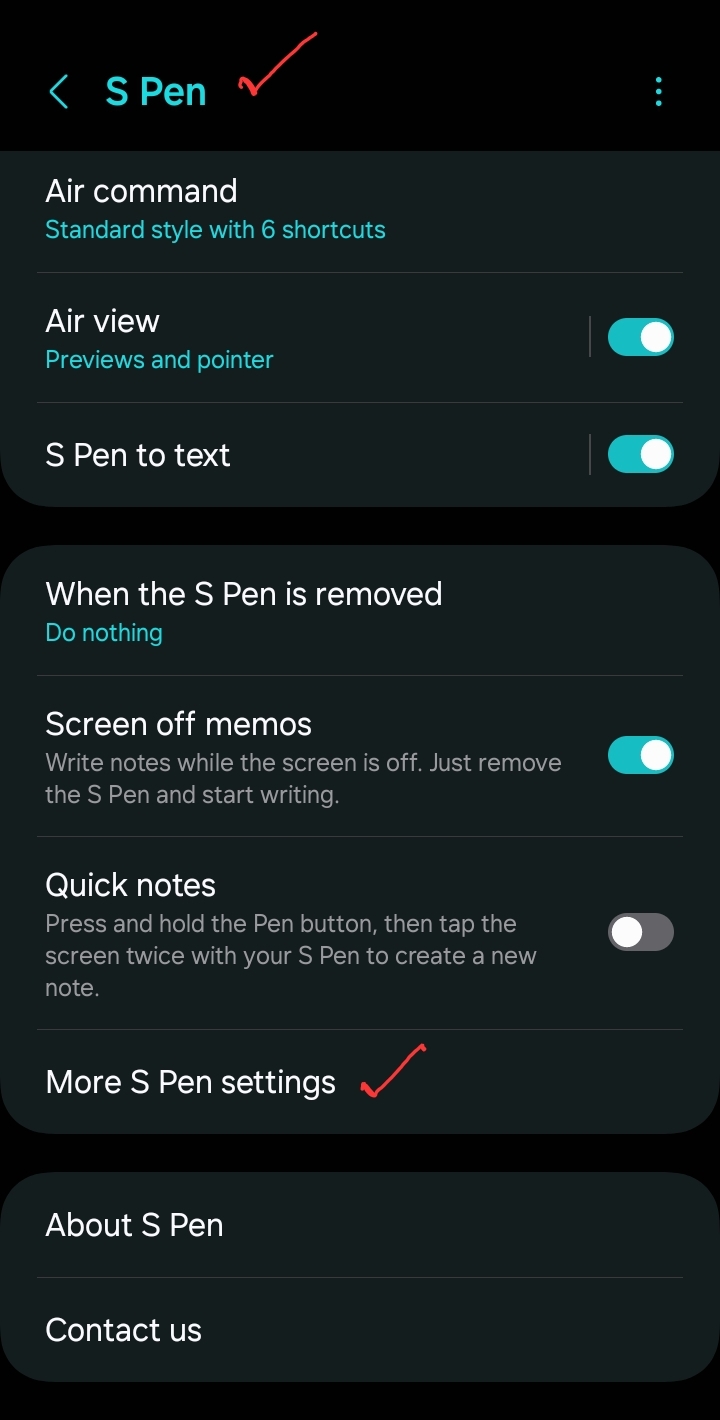 Solved: Darken Screen when using SPen S24 Ultra - Samsung Community