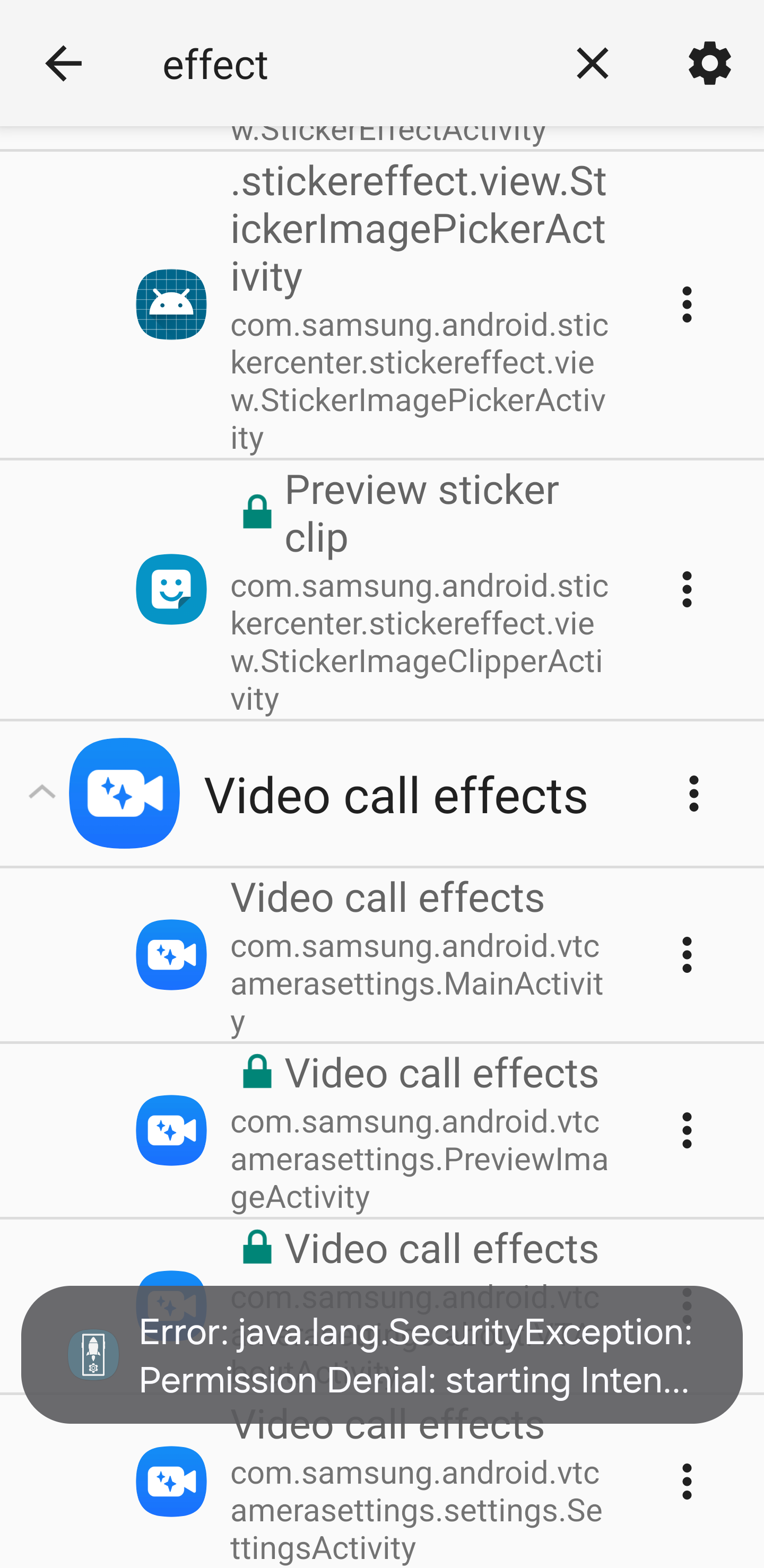 Solved: Video Call Effects not available on S24+ UI One 6.1 Android 14 (toggle switch is missing ...