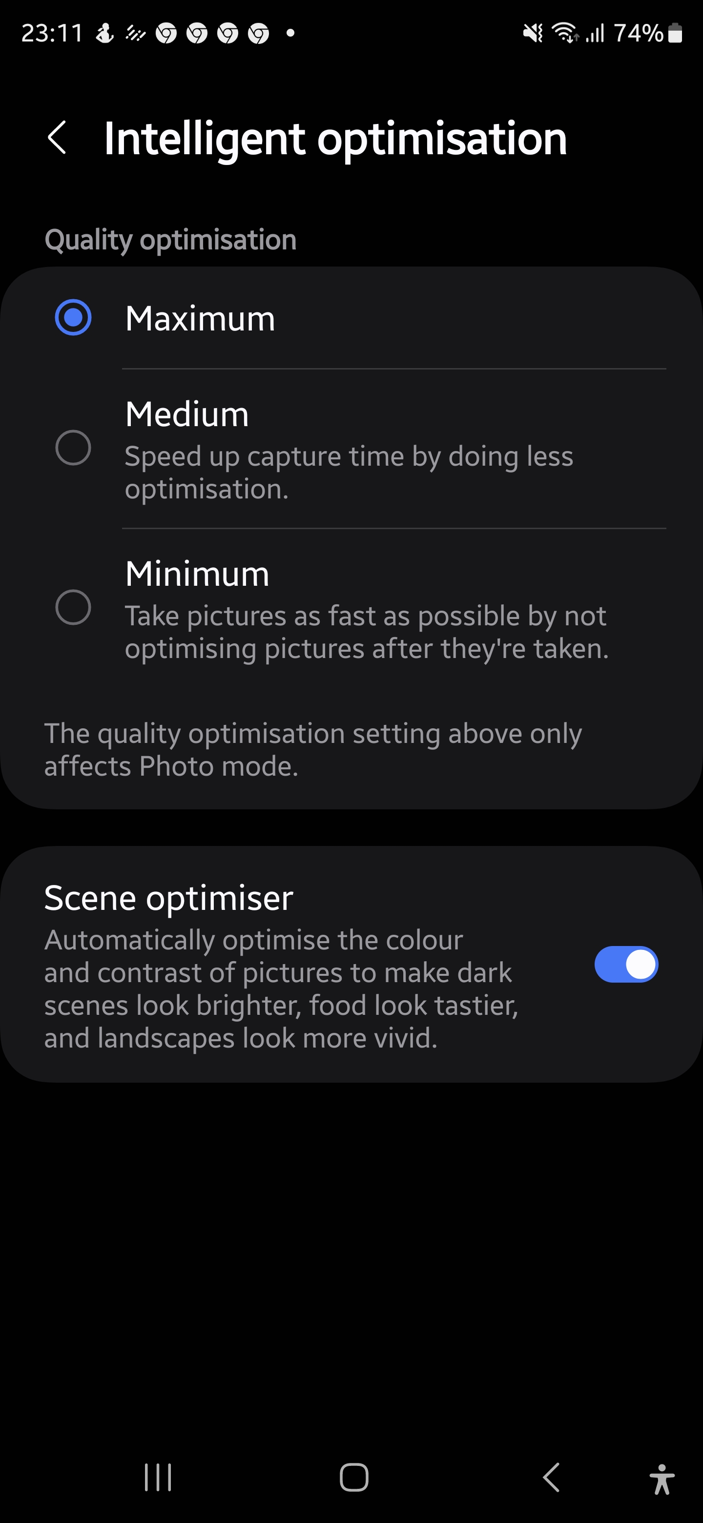 What are your best camera settings that you use? - Samsung Community