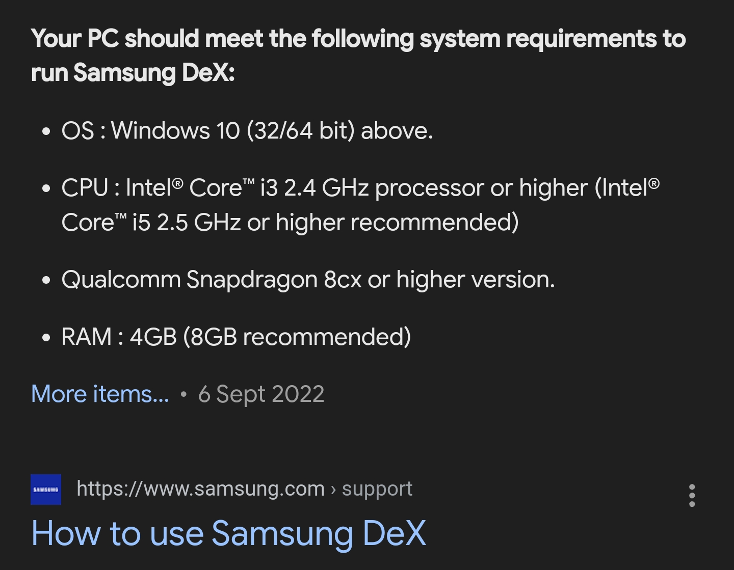 How to use Samsung dex on window 7 in uk - Samsung Community