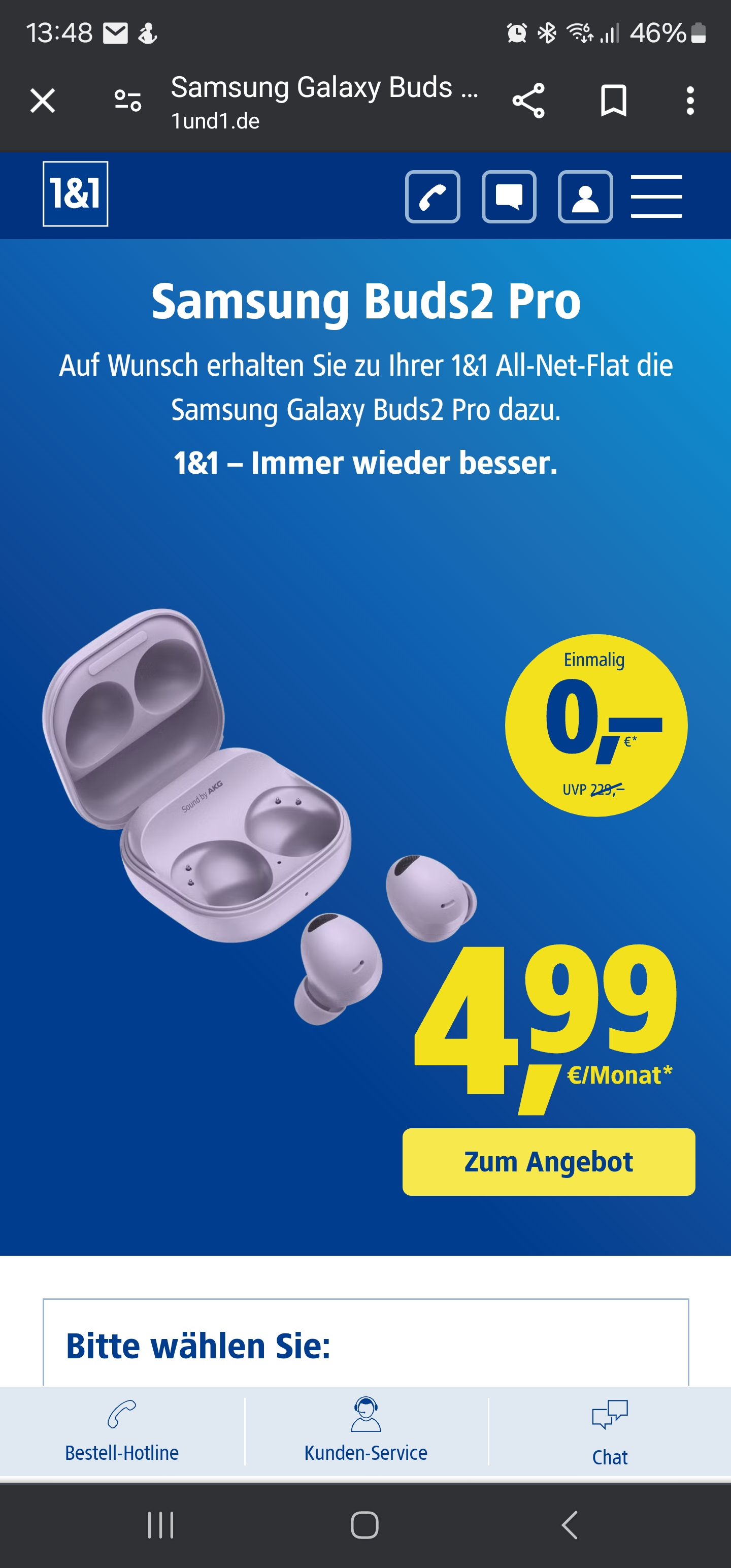 Hallo wie bekomme ich die ear buds fe gratis kann mir jemand helfen ...