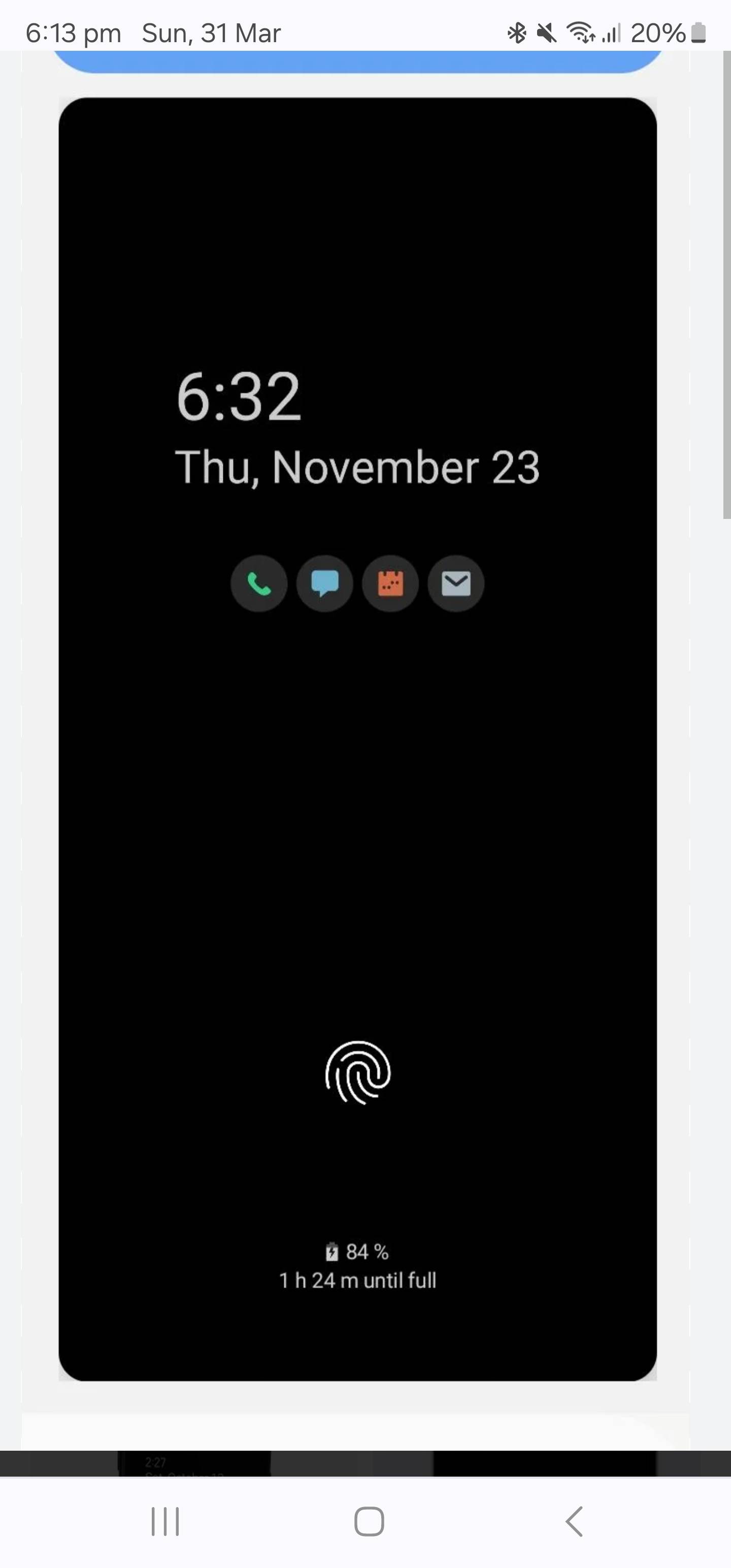 Icons on lock screen - Samsung Community