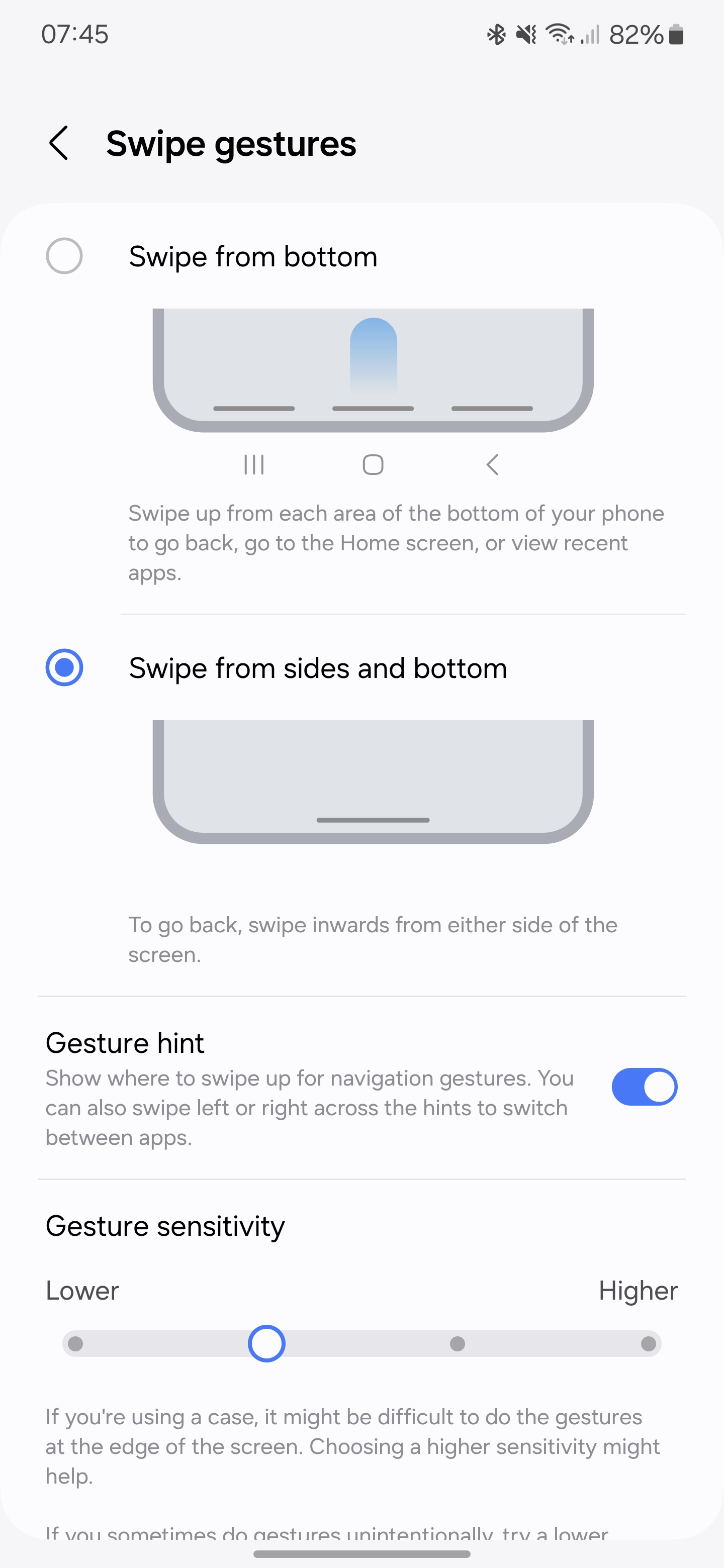 Nav Bar & the STUPID LINE wasting bottom of the screen - Samsung Community