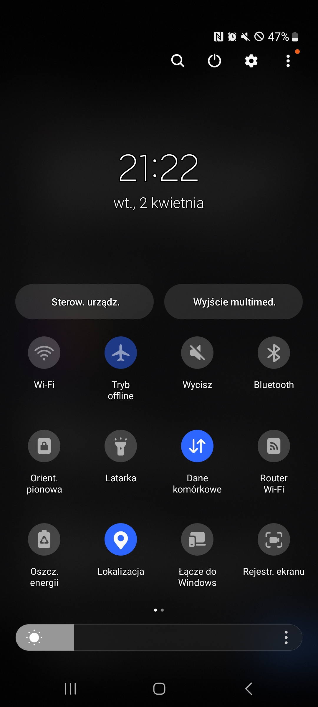Tryb offline - Samsung Community