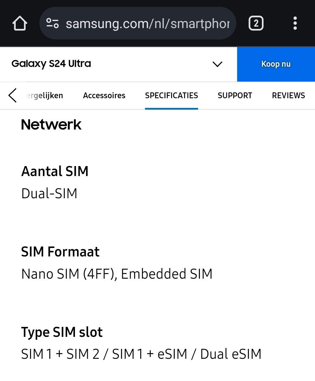 Opgelost: Multiple esim active?? - Samsung Community