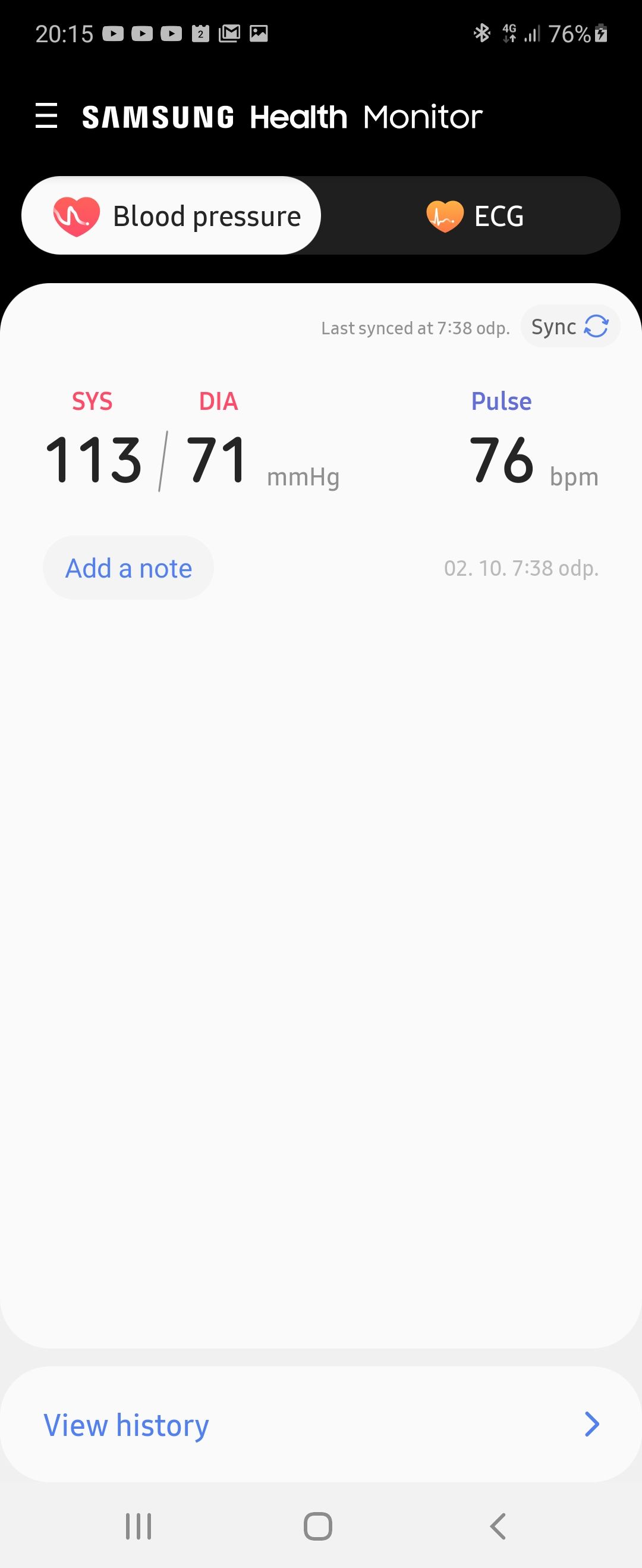EKG - Samsung Community