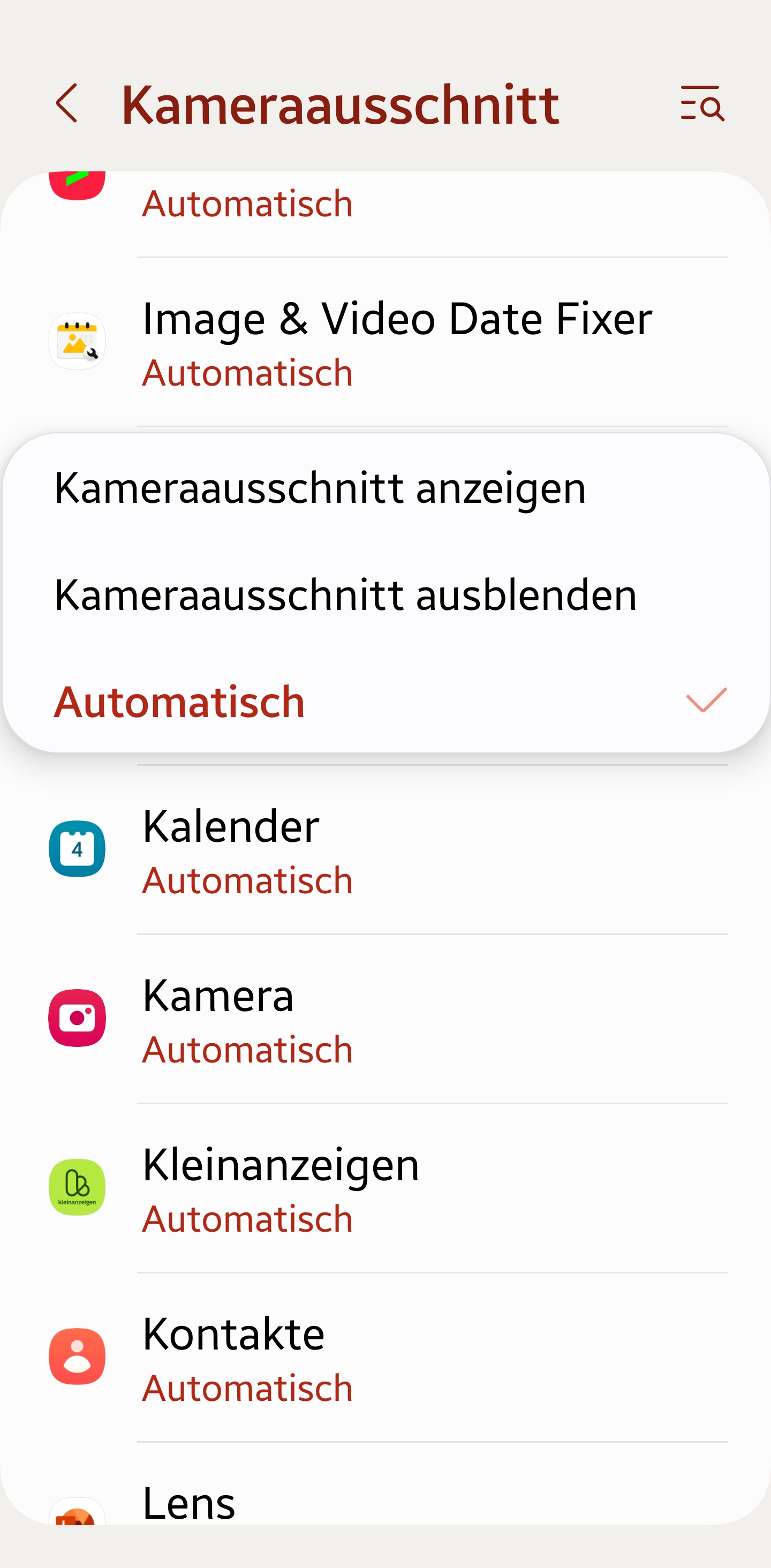 Samsung Tastatur Camera Cutout in Landscape - Samsung Community