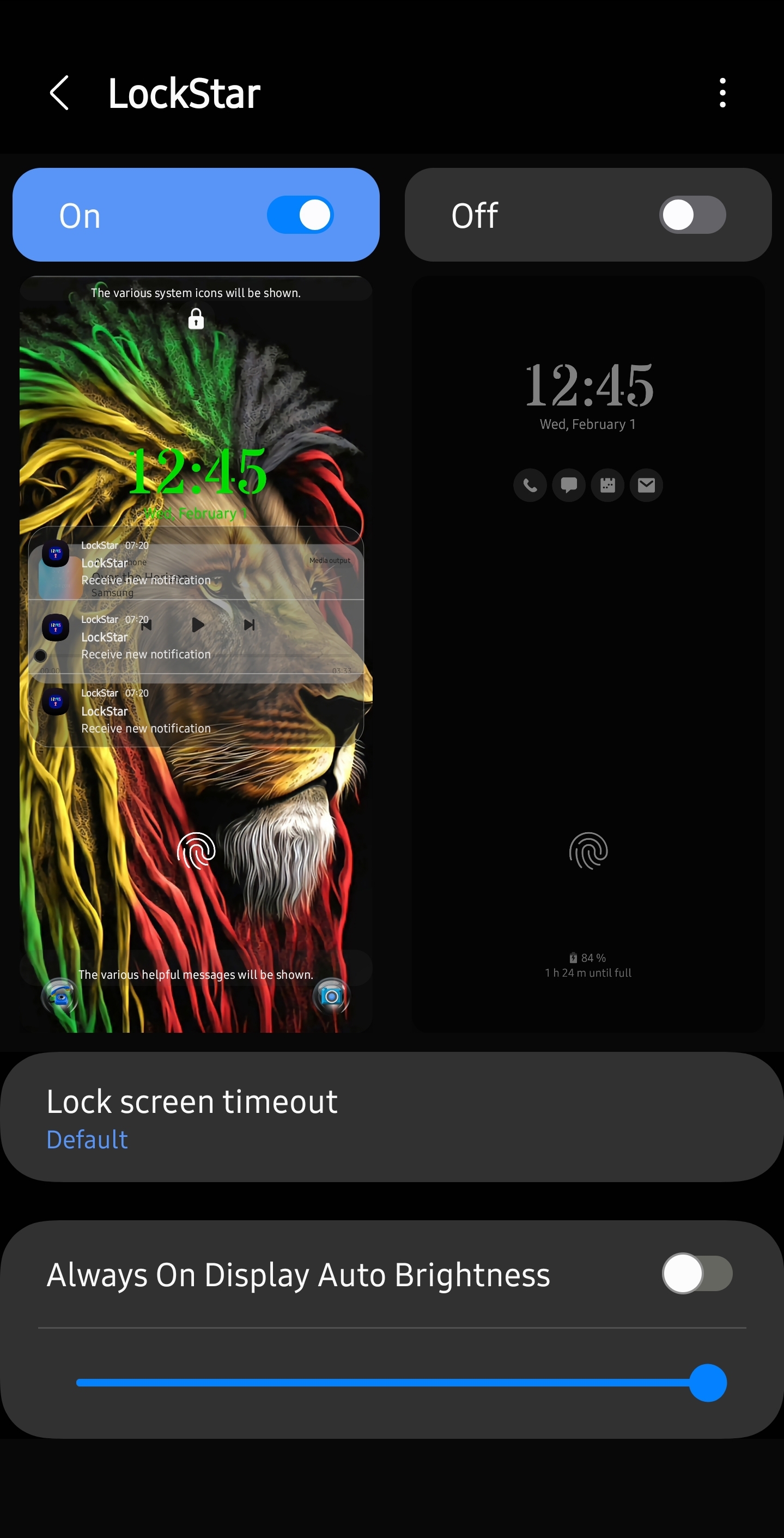 Solved: Lock Screen Notification Brightness Really Dim - Samsung Community