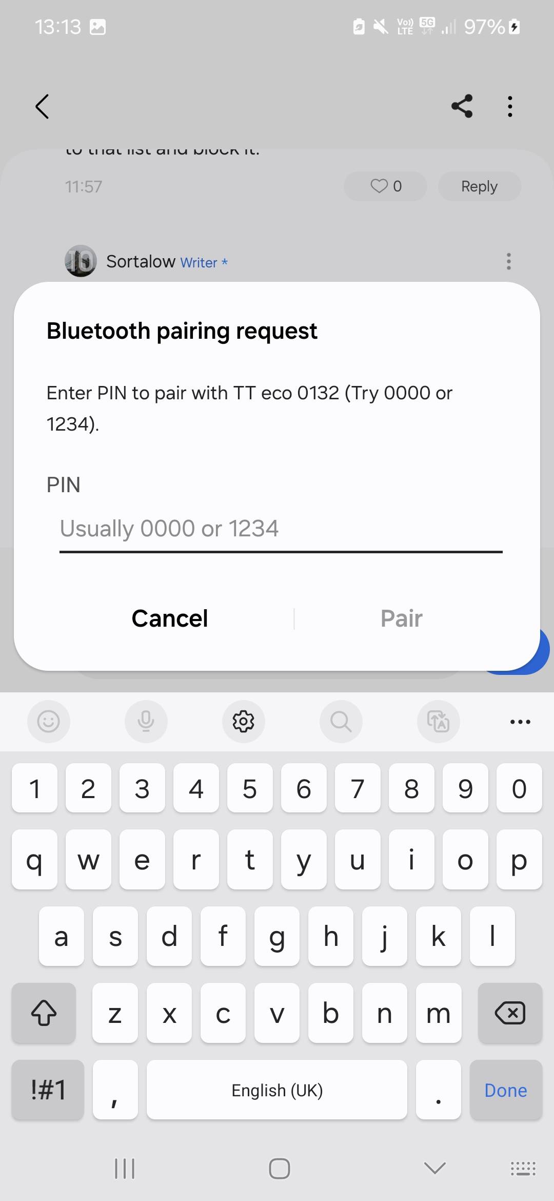 Bluetooth paring requests - Samsung Community