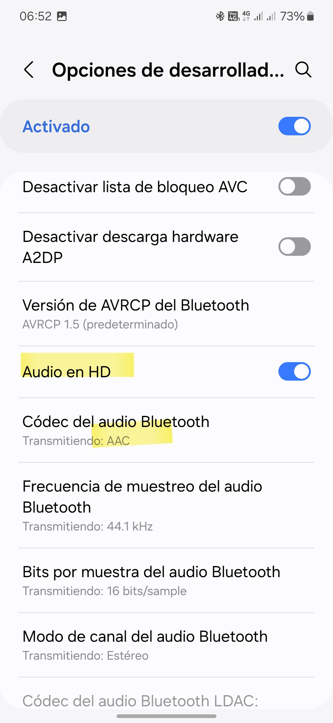 The AAC codec via bluetooth is of poor quality. - Samsung Community