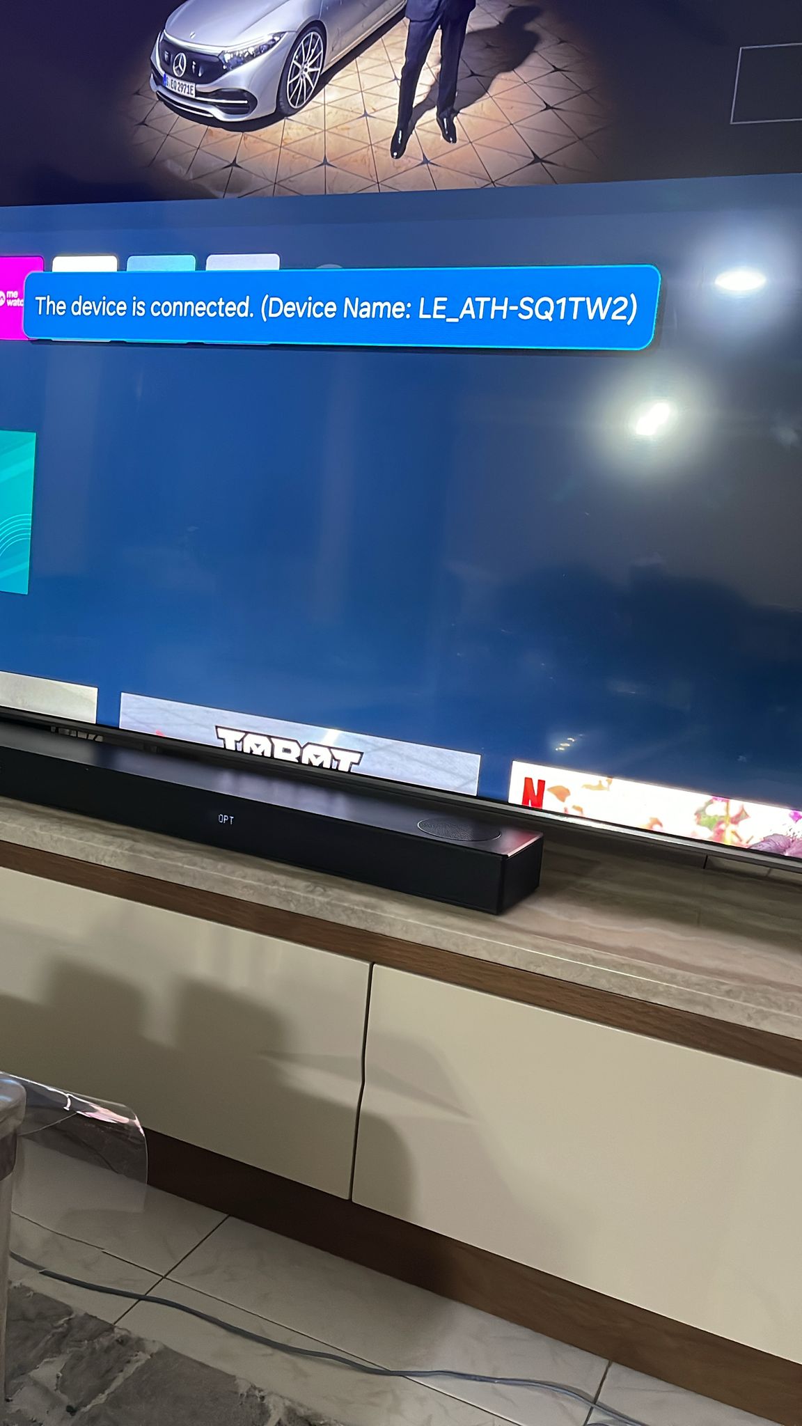'The Device is Connected (Device name) ????' Samsung Frame TV - Samsung ...