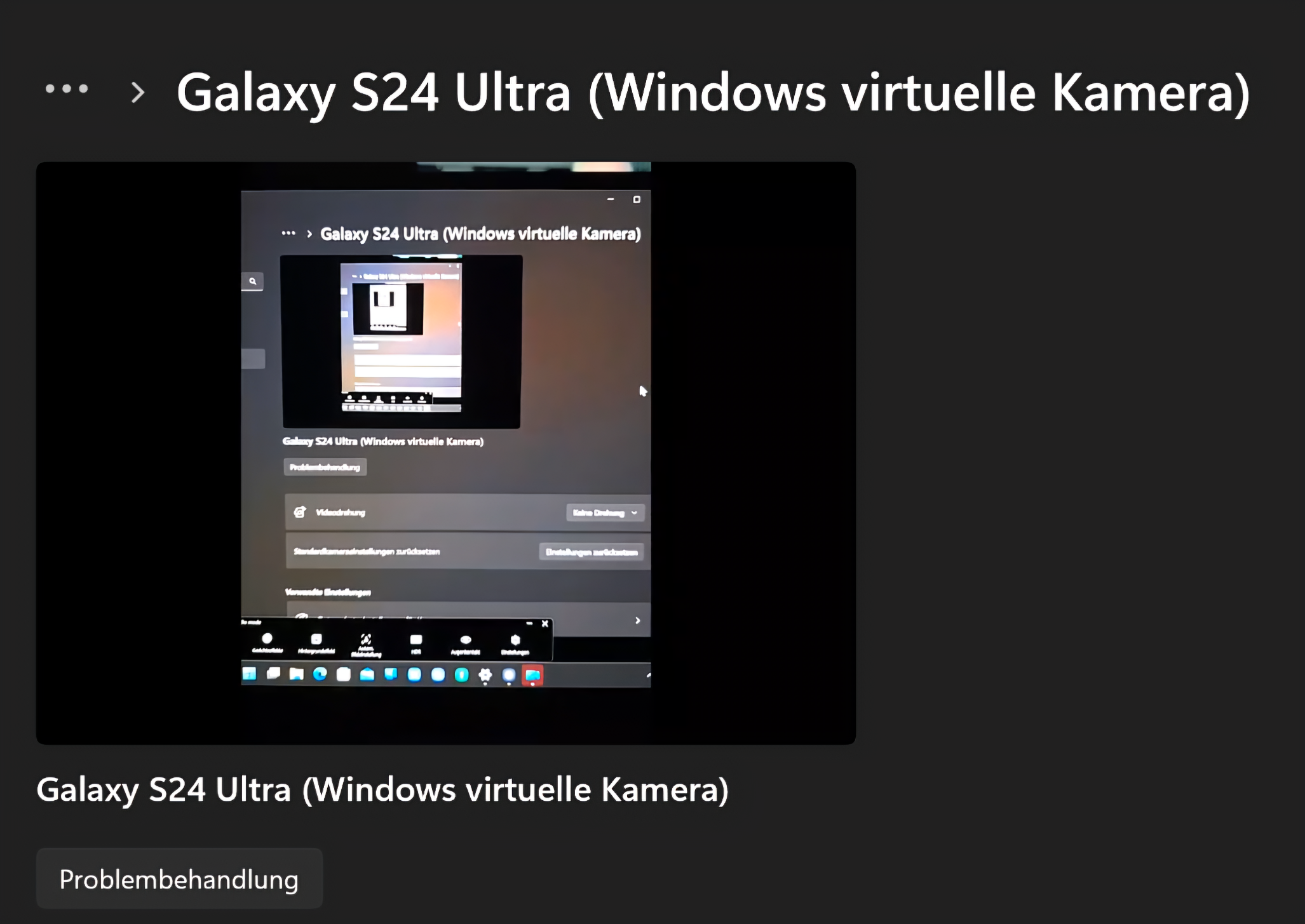 S24 Serie als WebCam für Galaxy Book nutzen - Samsung Community