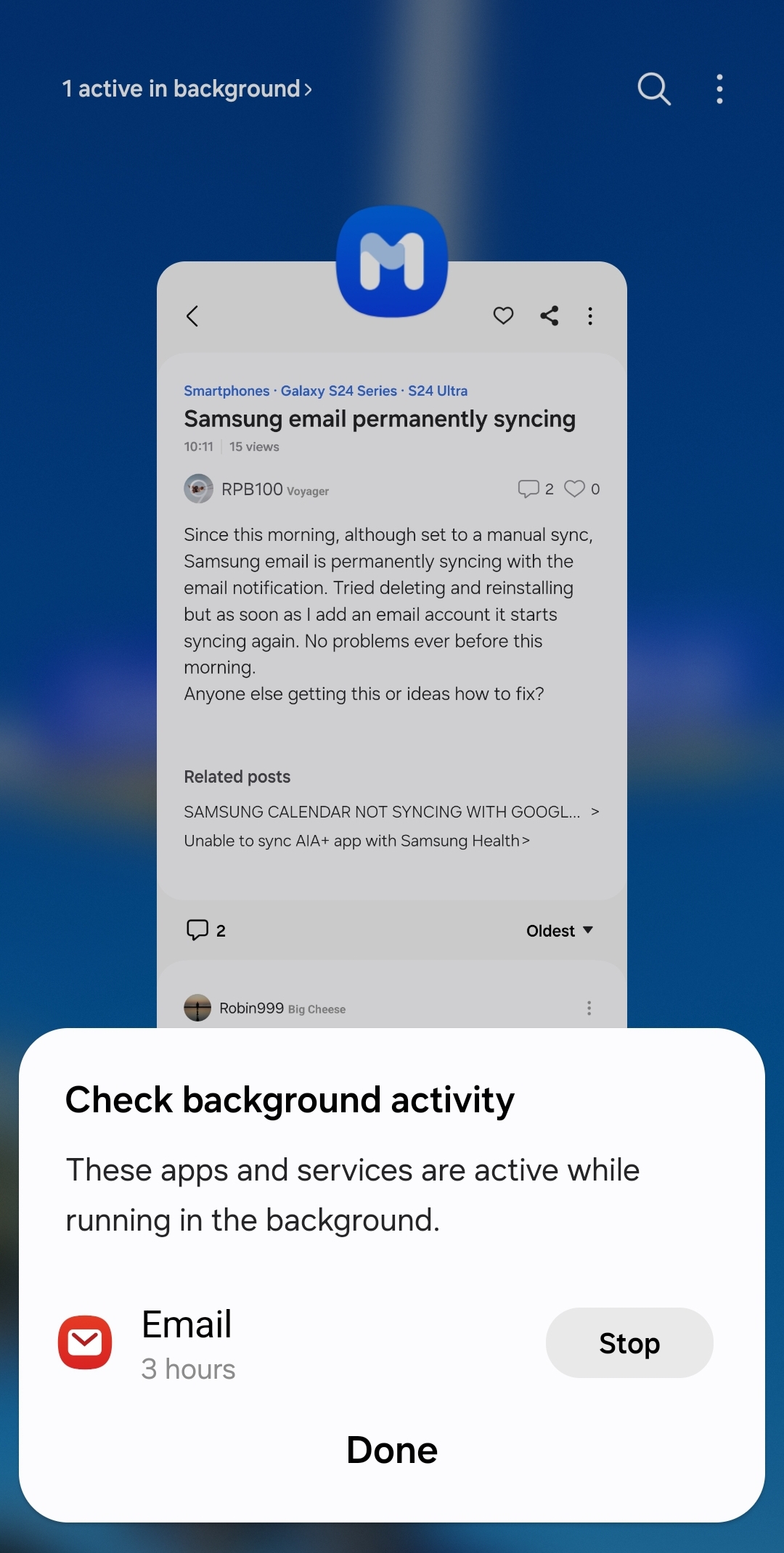 Samsung email app - Samsung Community