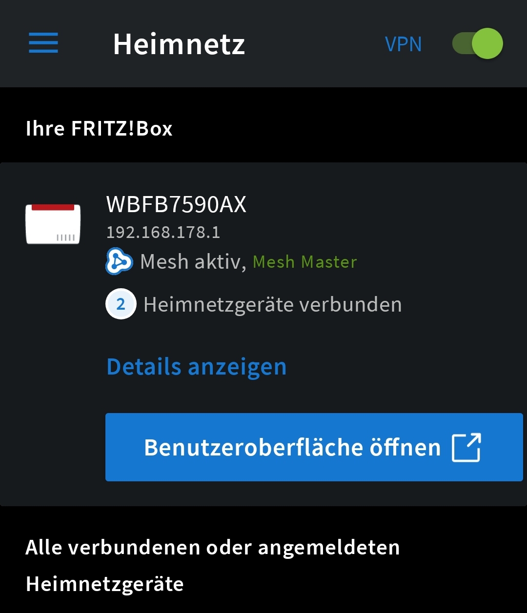 Gelöst: MyFritz!App und VPN auf FritzBox 7590 AX - Samsung Community