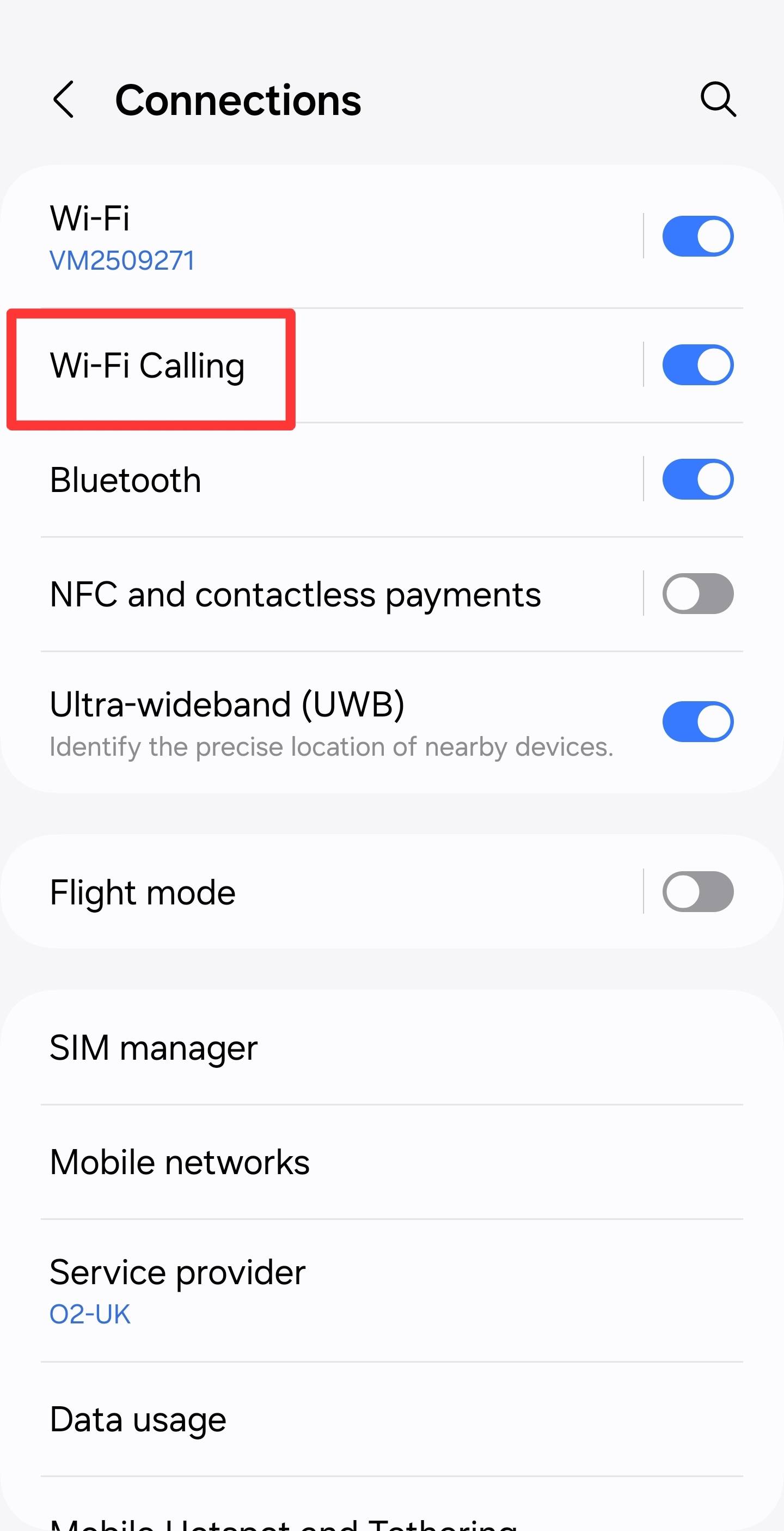 Samsung A12 Wifi calling - Samsung Community