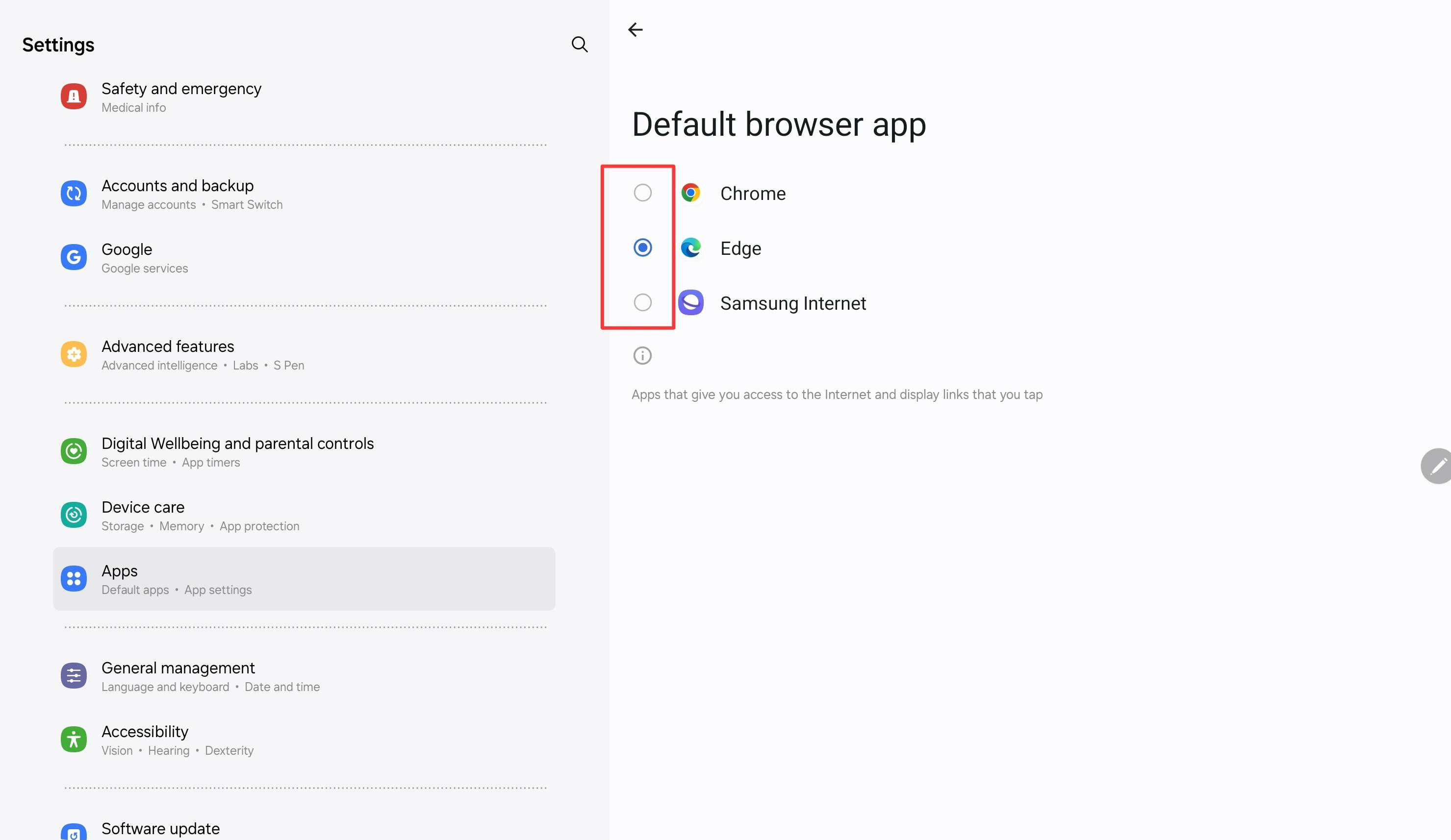 Samsung internet browser app opens but is Google browser - Samsung ...