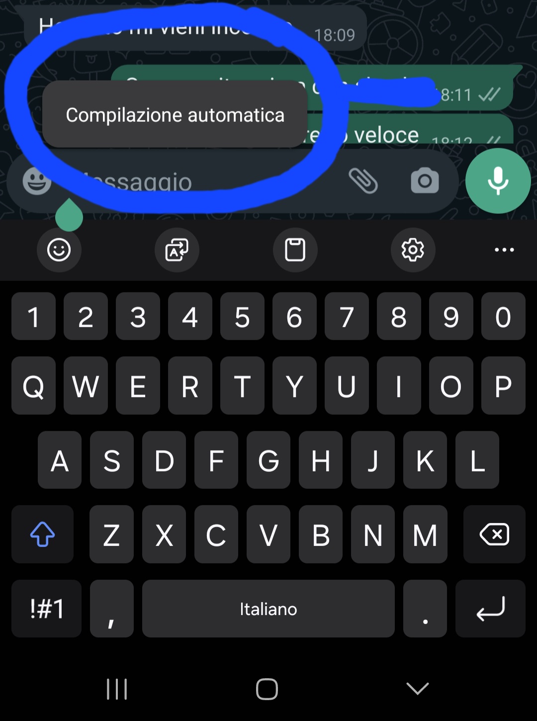 Compilazione automatica - Samsung Community