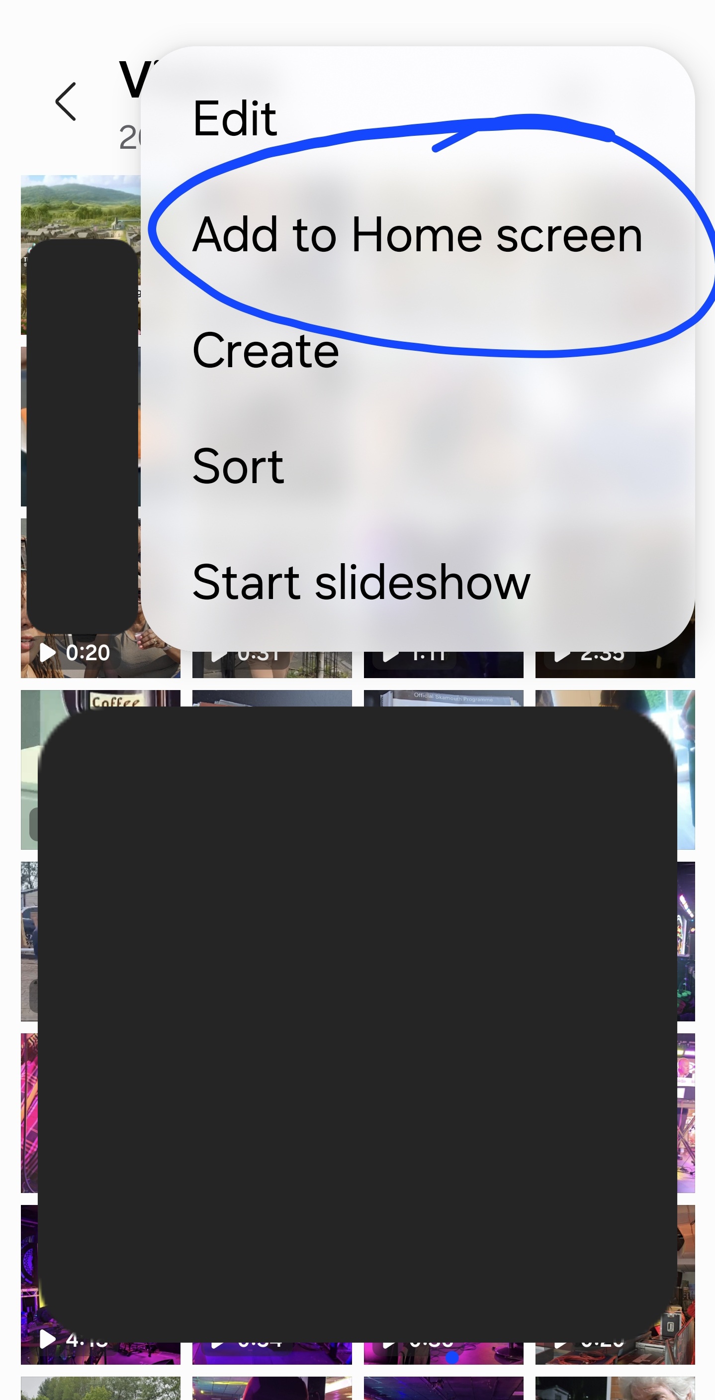 Video player icon is missing - Samsung Community