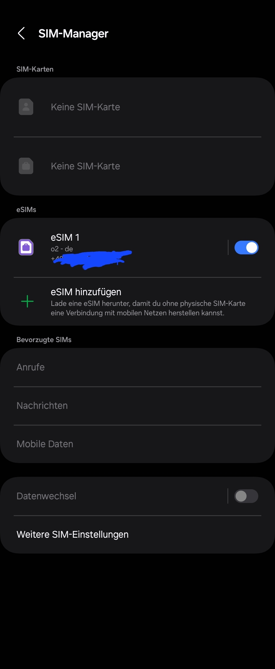 Gelöst: eSim Problem nach OneUI 6.1 update (Fold 4) - Samsung Community