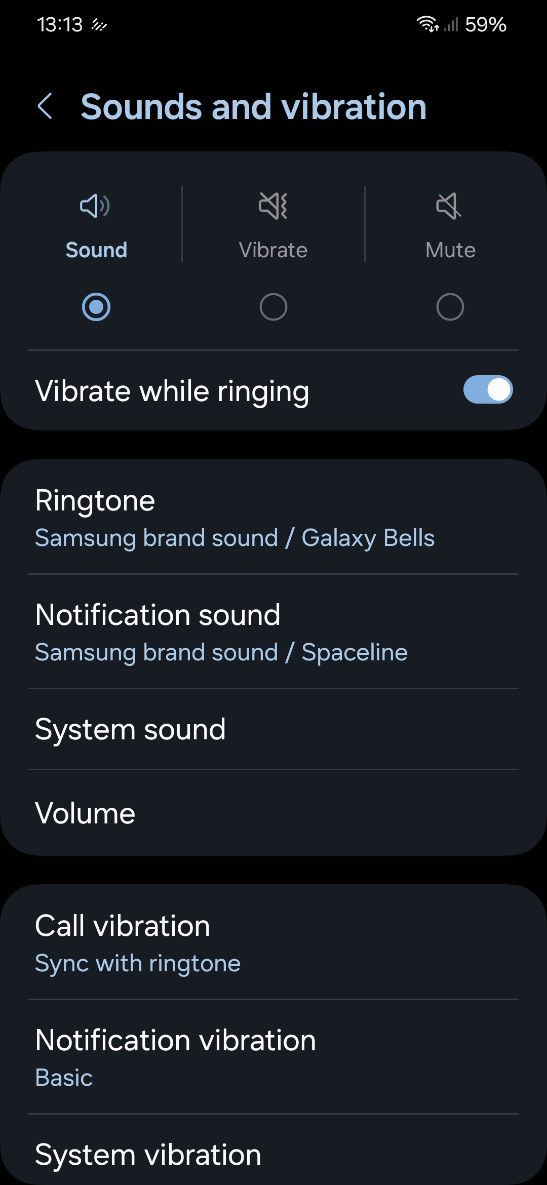 After the latest update, system sounds and notification sounds ...