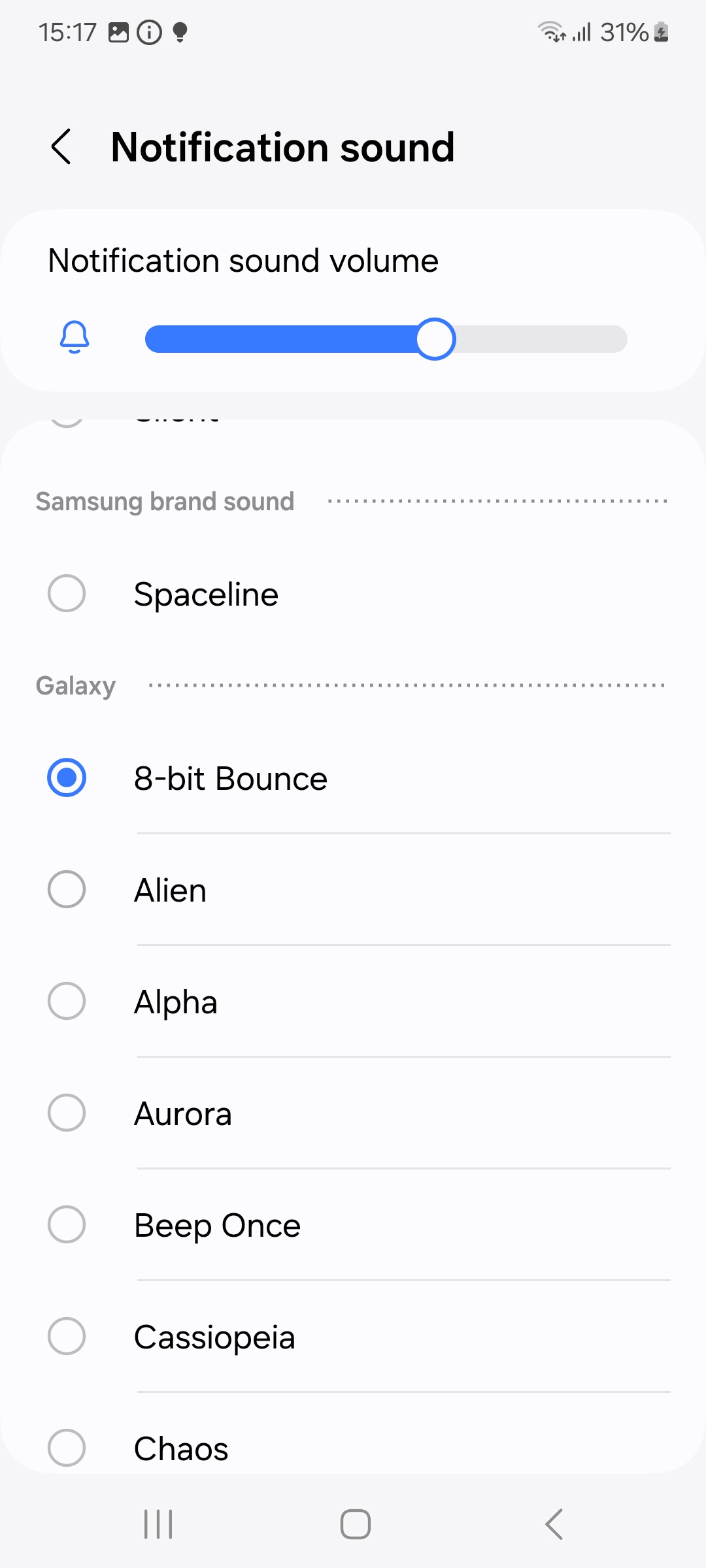 After the latest update, system sounds and notification sounds ...