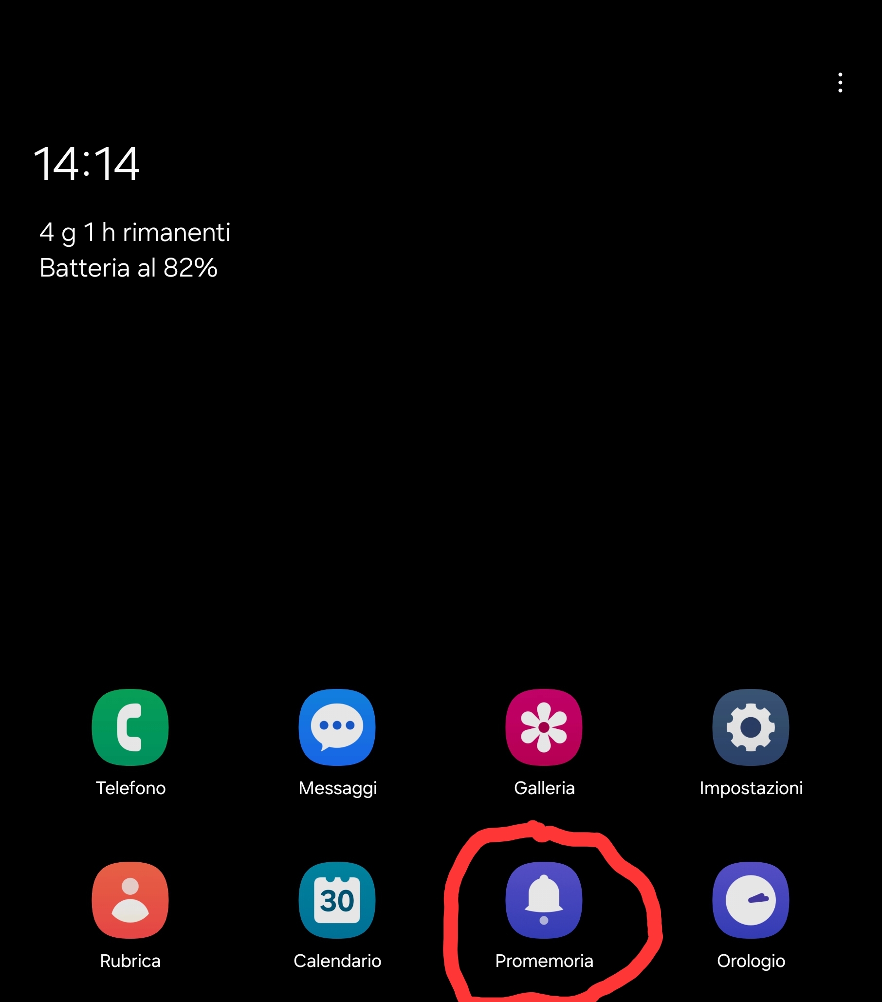 Bug app Promemoria - Samsung Community