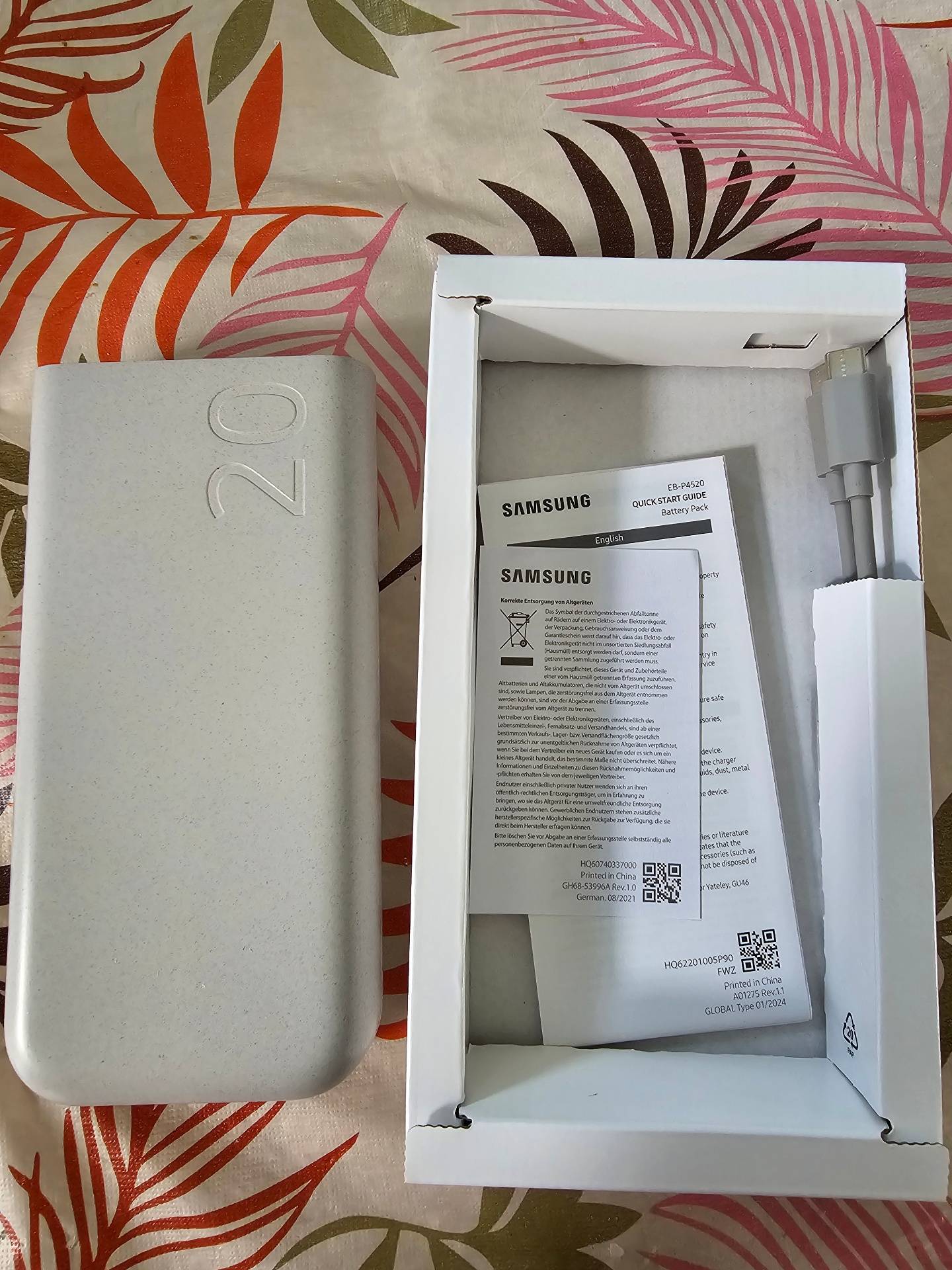 Review Galaxy Battery Pack 20.000mAh (45W Type-C) - Samsung Community