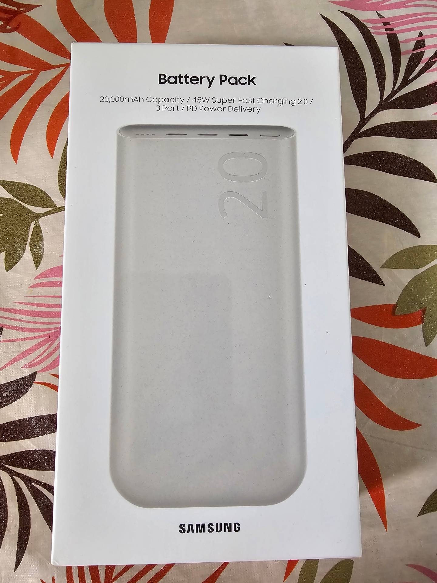 Review Galaxy Battery Pack 20.000mAh (45W Type-C) - Samsung Community