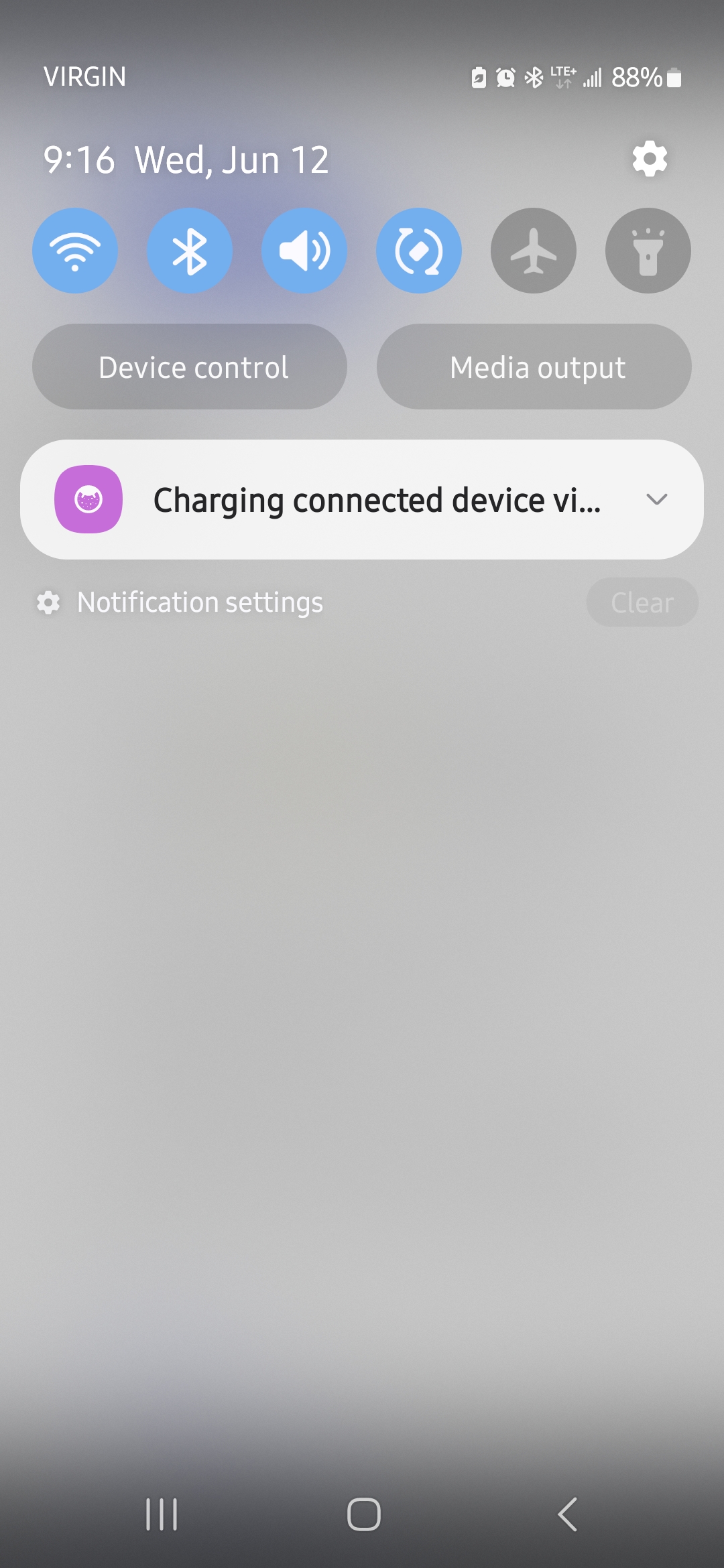 No notification USB menu on S23 Ultra so no OTG, no transfer. Only ...