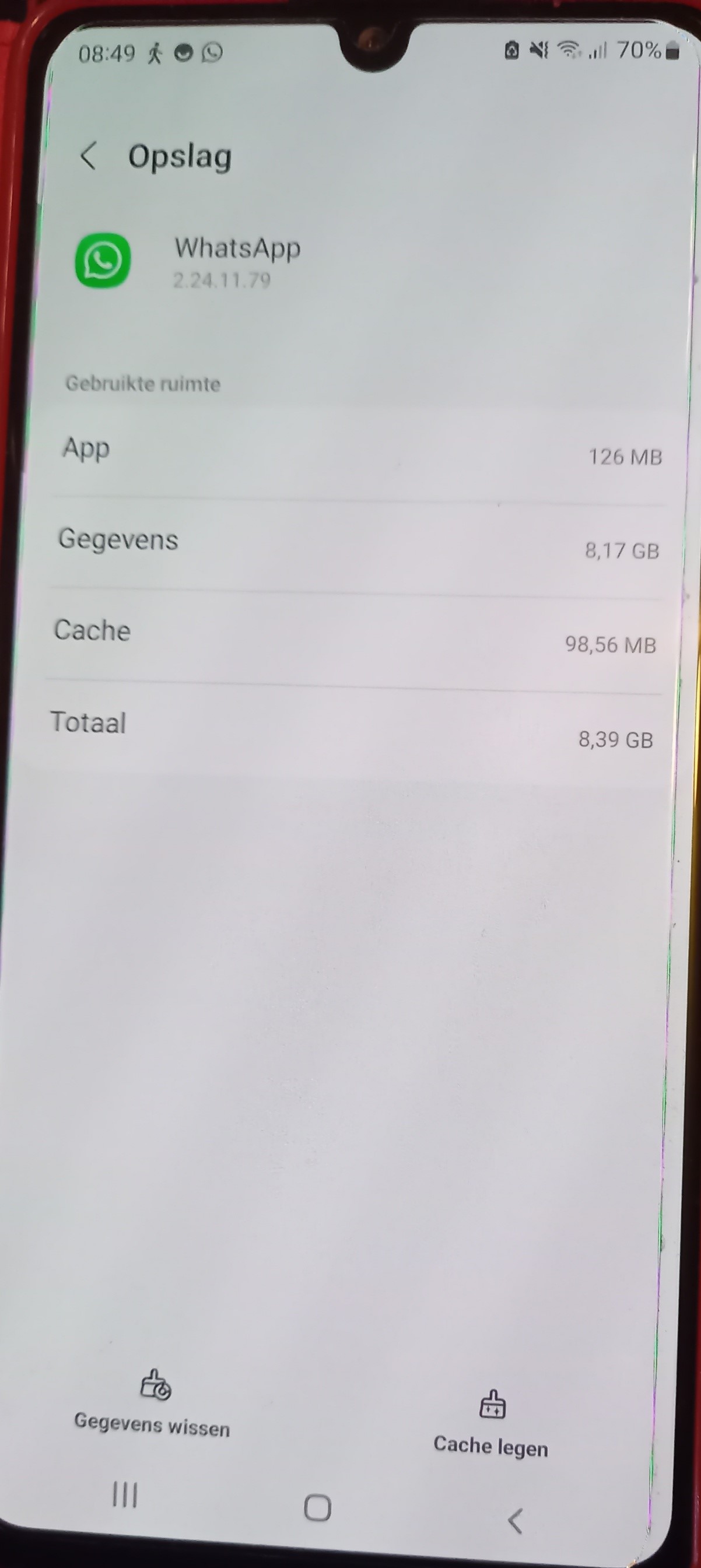 Interen opslag mobiele telefoon Samsung raakt vol - Samsung Community