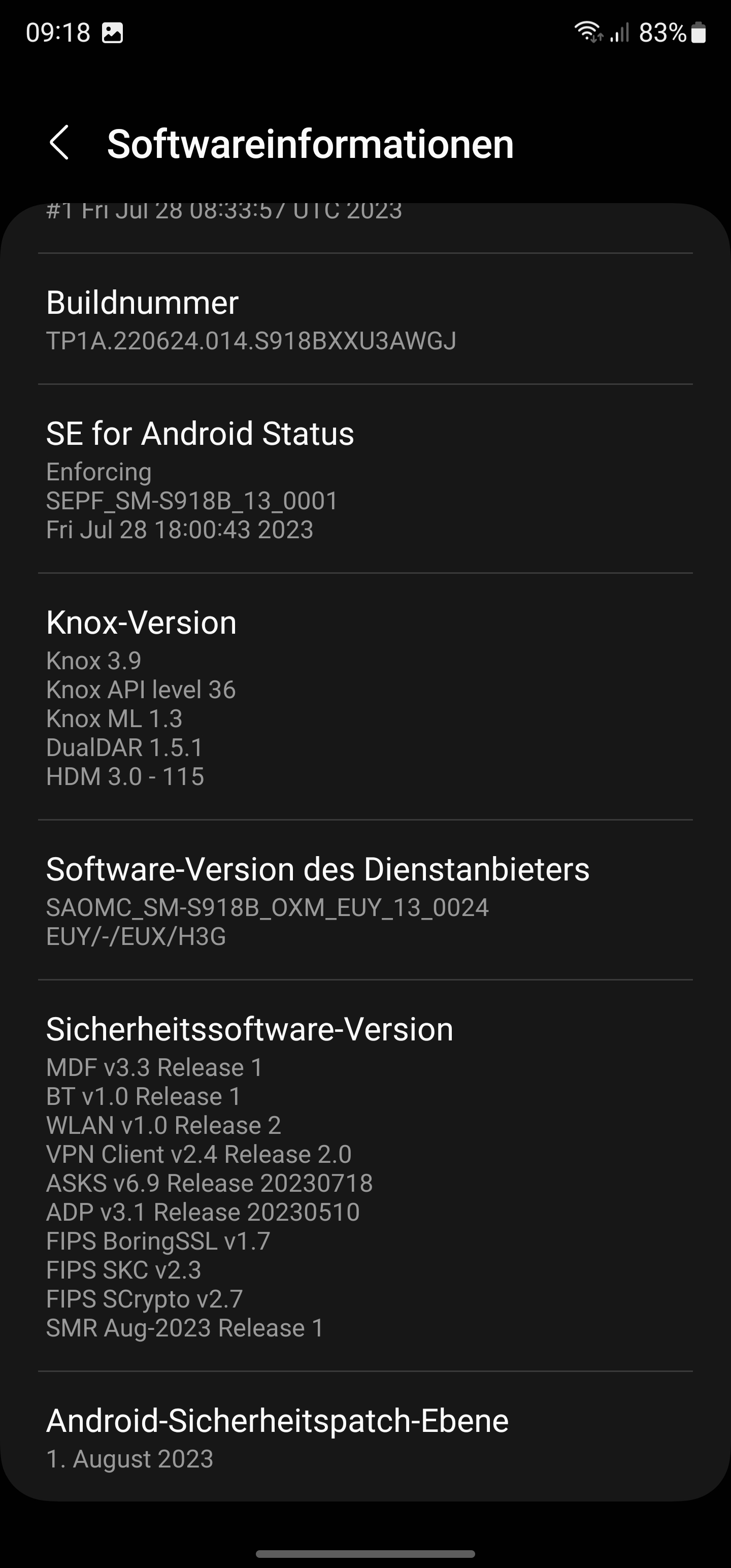 Betreff: Galaxy S23 Ultra Software Update : Deine Software ist auf dem ...