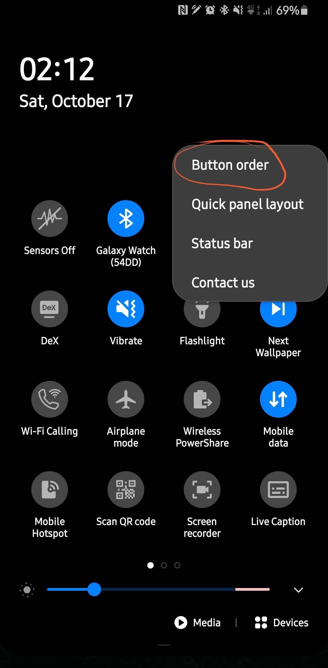 Solucionado: panel rápido - Samsung Community