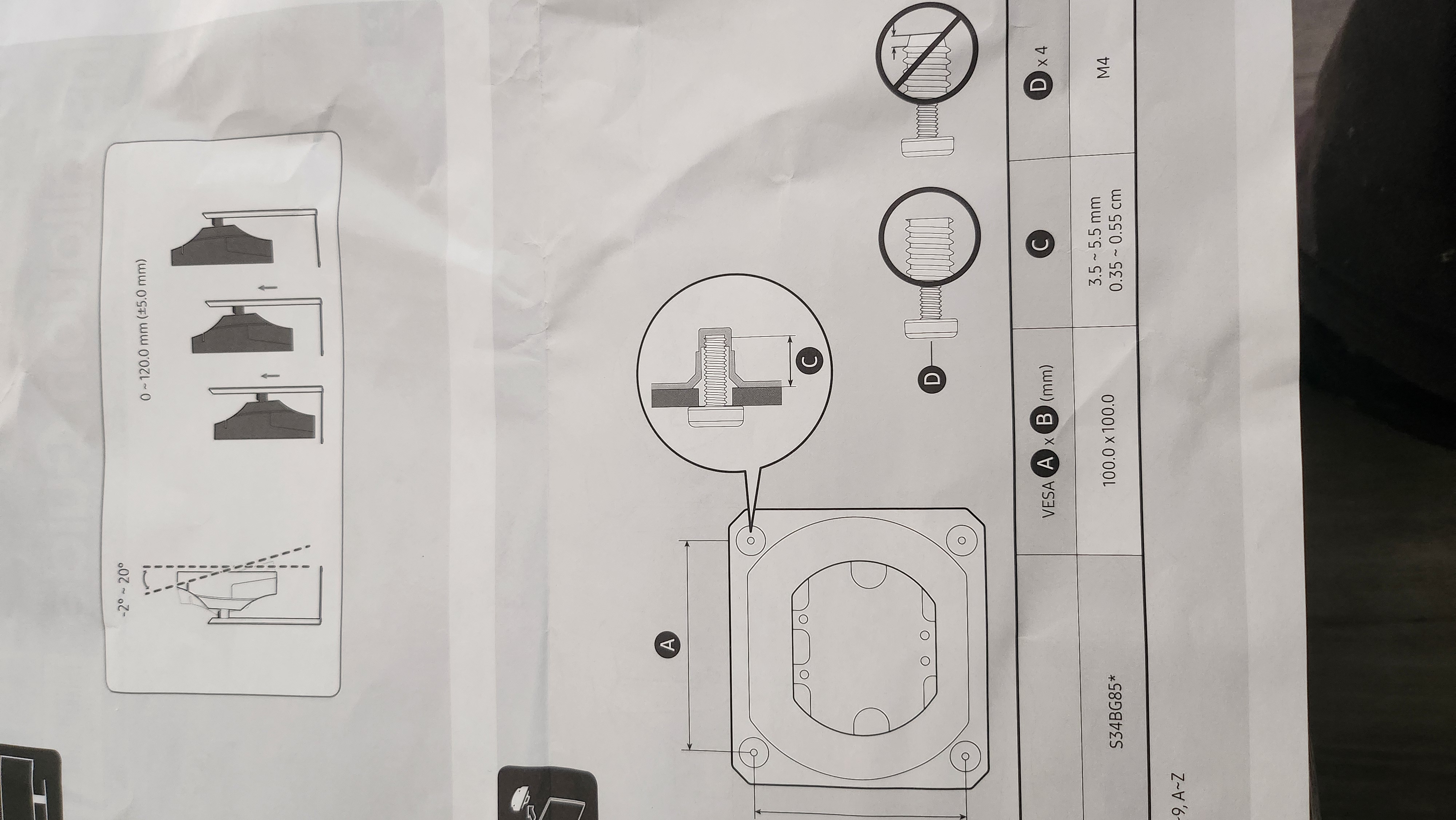 vis VESA - Samsung Community