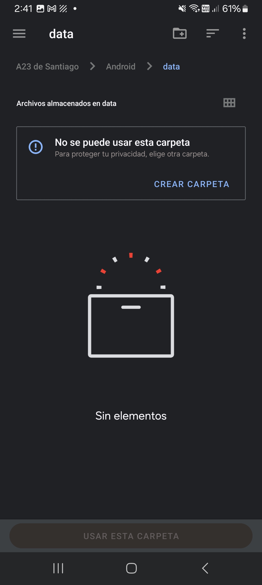 Solucionado: Fallo aplicación Mis Archivos carpeta DATA - Samsung Community