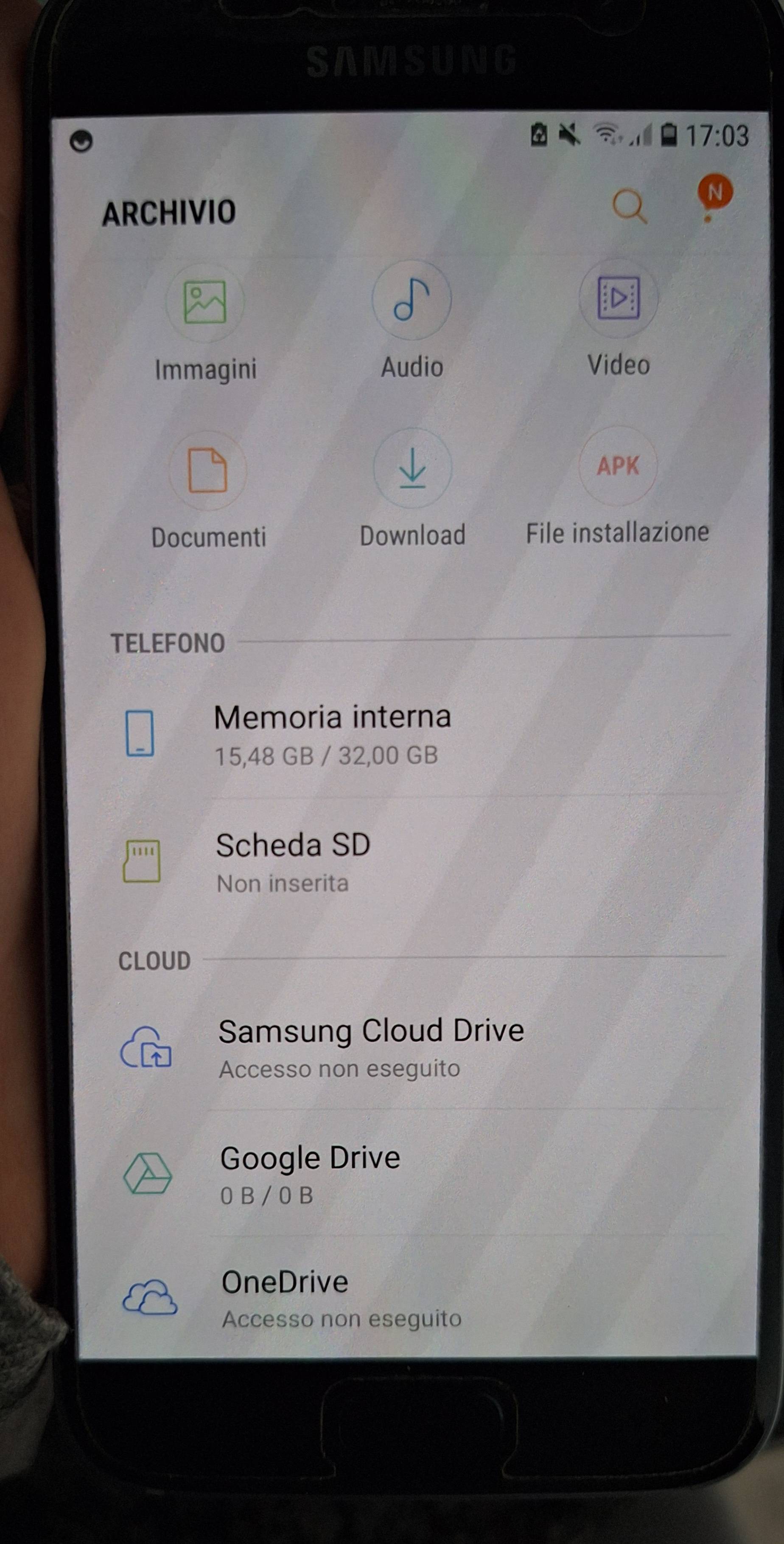 Problemi scheda sd - Samsung Community