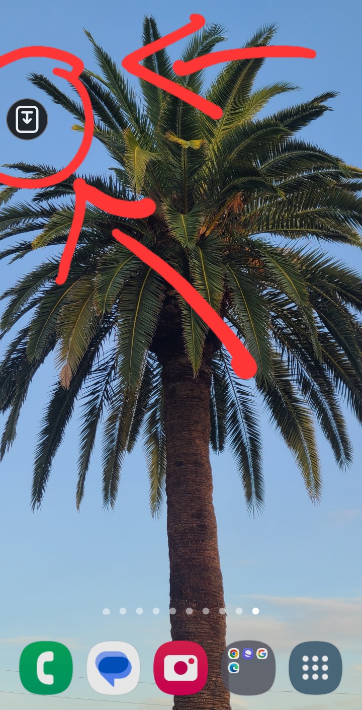 Help with floating notification panel shortcut - Samsung Community