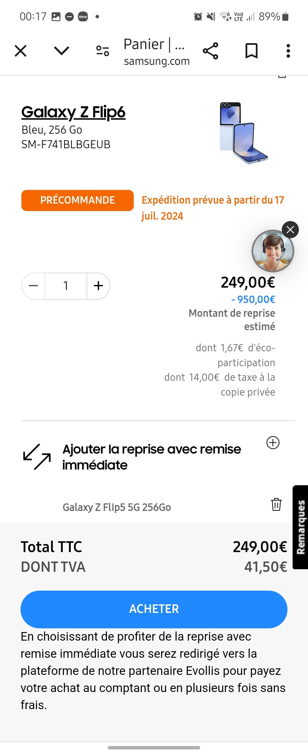 Reprise samsung - Page 2 - Samsung Community